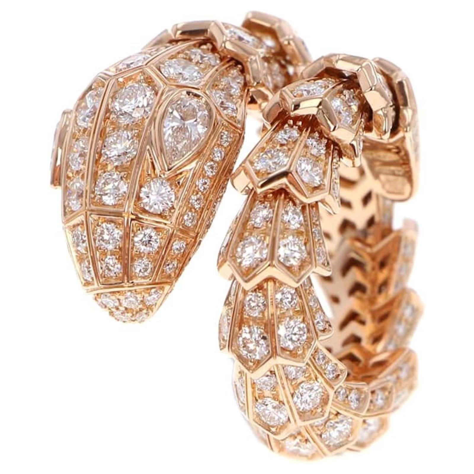 Bvlgari serpenti ring rose gold store