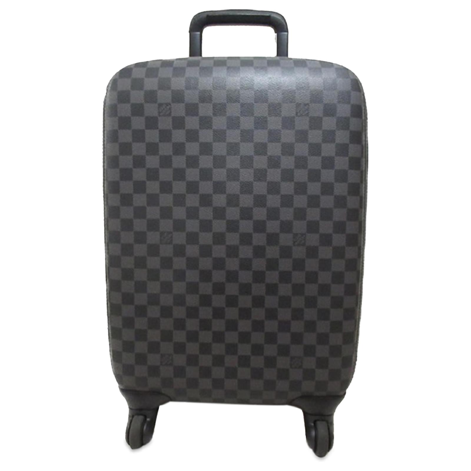 Louis Vuitton Black Damier Graphite Zephyr 55 Leather Cloth Pony-style ...
