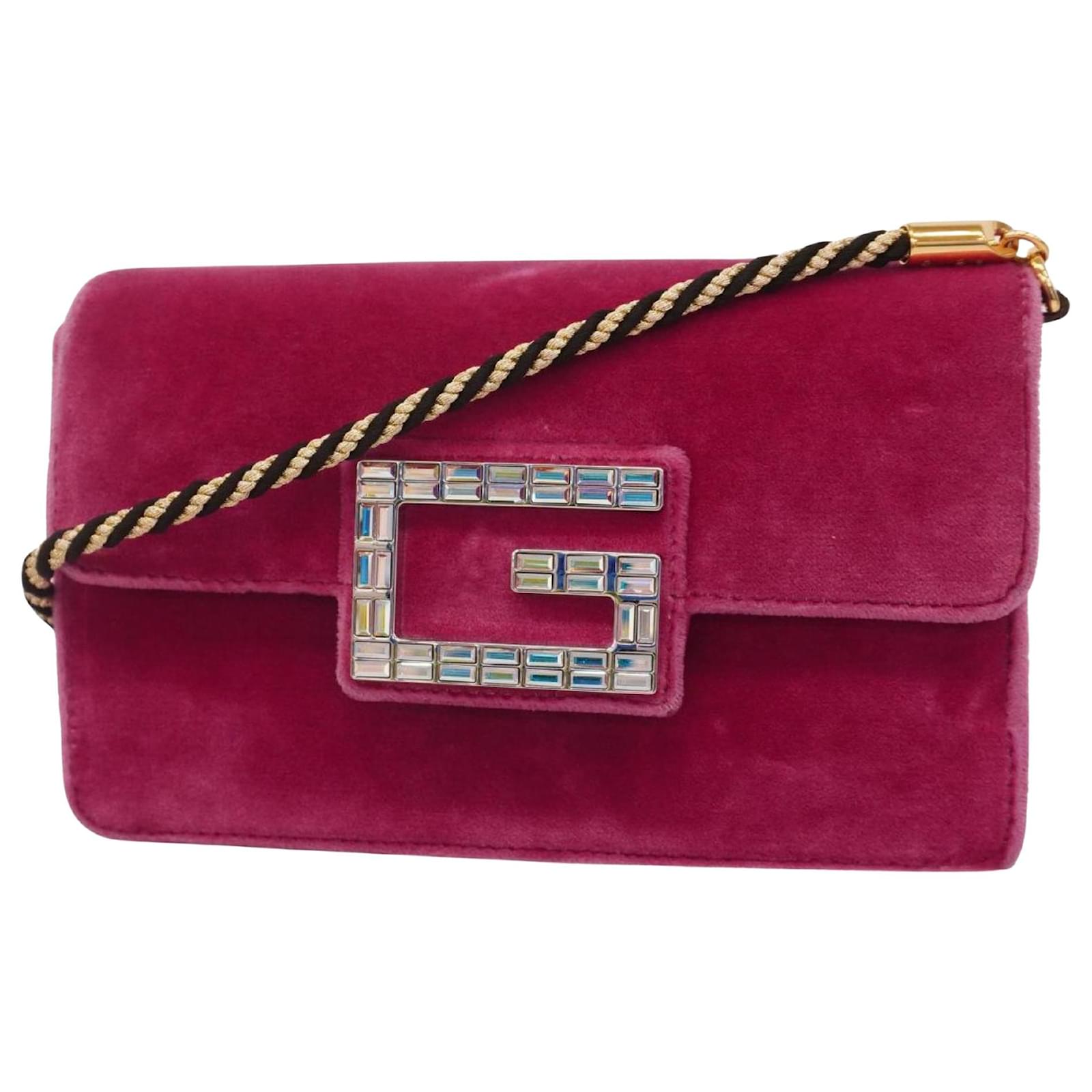 Gucci Square G Pink Velvet ref.1551948 - Joli Closet