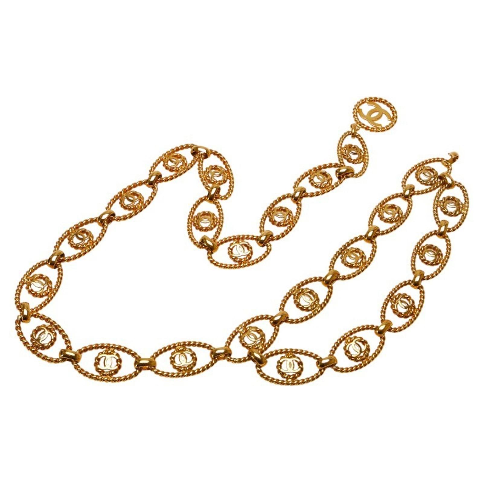 Chanel Coco Mark Golden Gold-plated ref.1552273 - Joli Closet