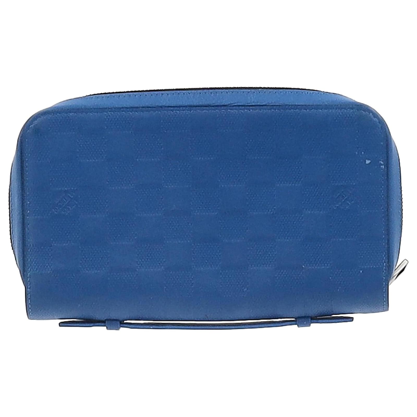 Louis Vuitton Zippy XL Wallet in Blue Leather ref.1552351 - Joli Closet