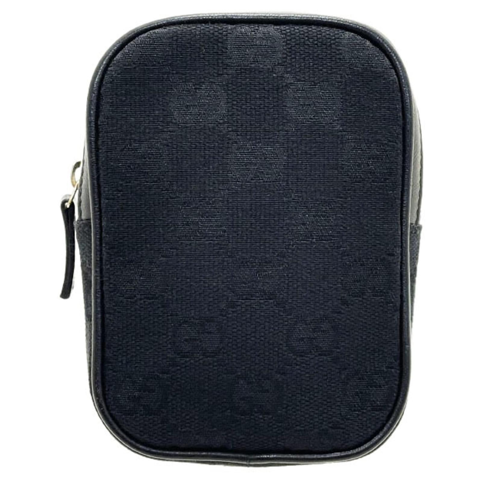 Gucci Black Cigar Case Leather Cloth ref.1556028 - Joli Closet