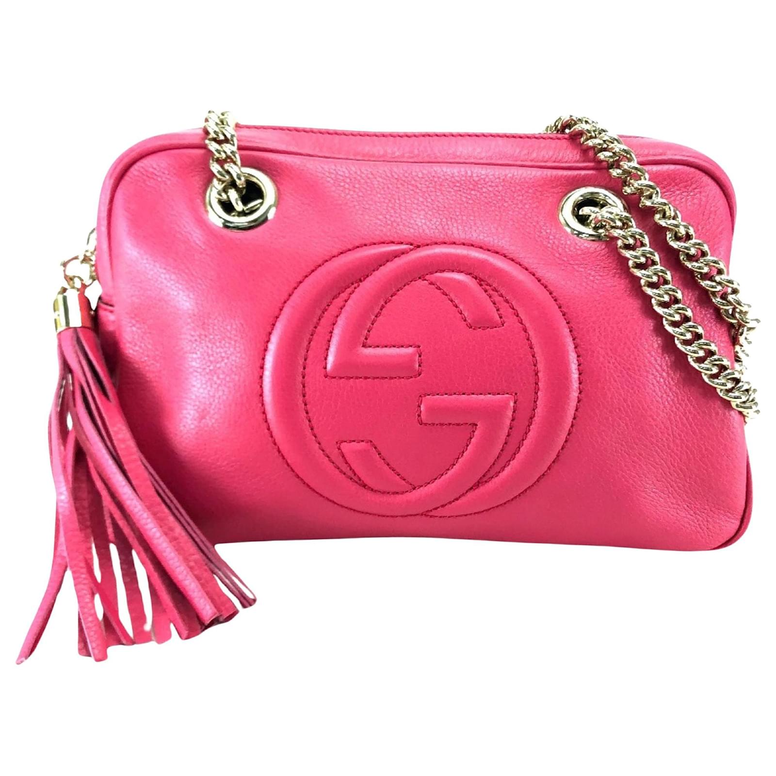 Gucci Interlocking G Pink Leather ref.1556492 - Joli Closet
