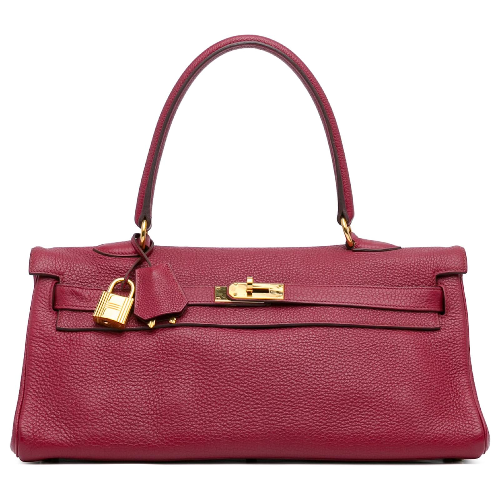 Hermès Red Togo JPG Shoulder Kelly 42 Leather Pony-style calfskin ref ...