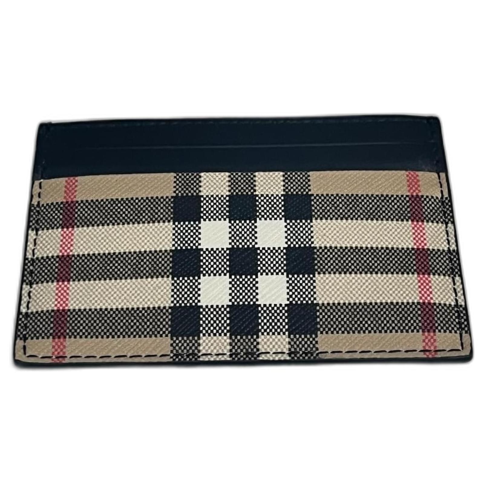 Burberry mens card wallet store
