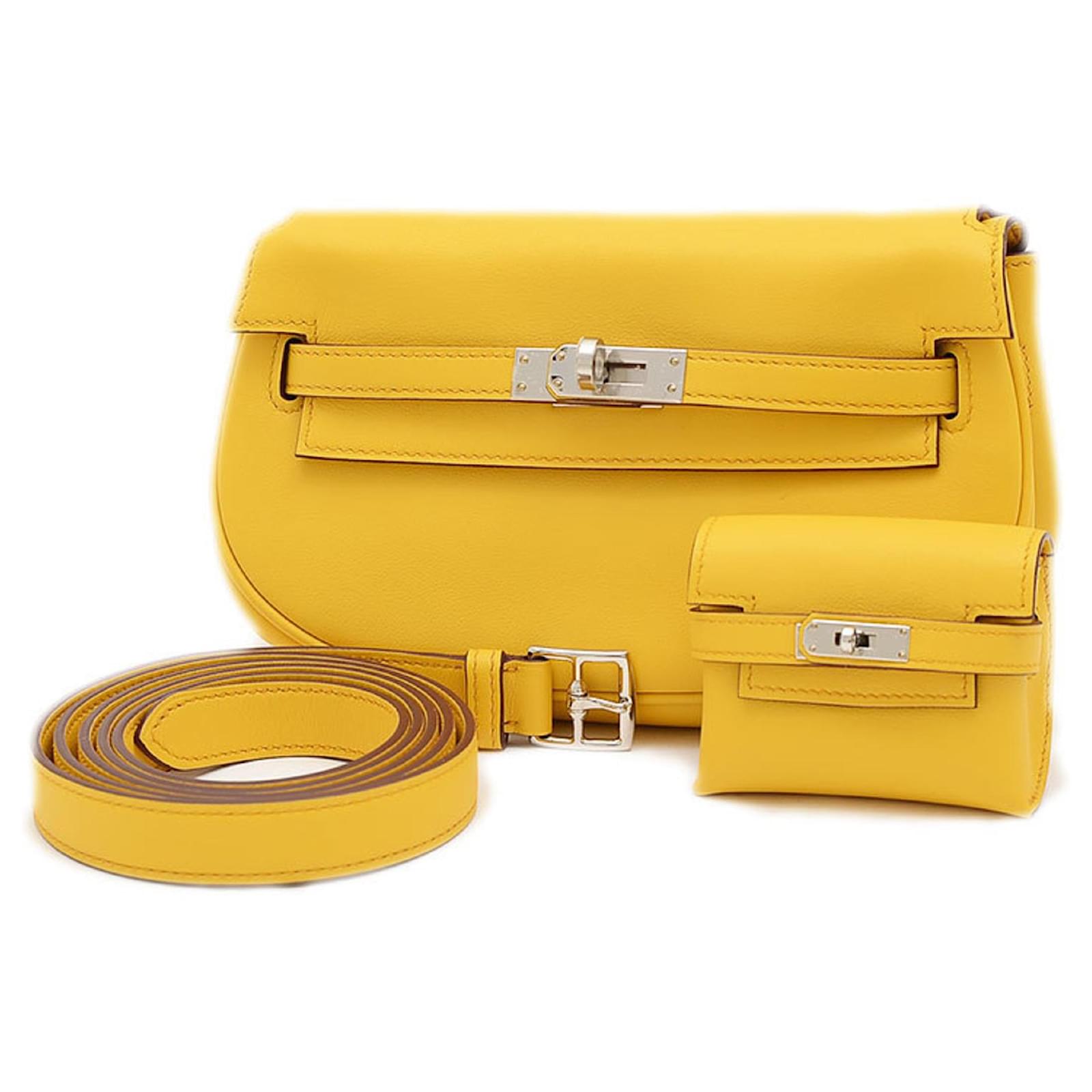 Hermès Kelly Yellow Leather ref.1566952 - Joli Closet