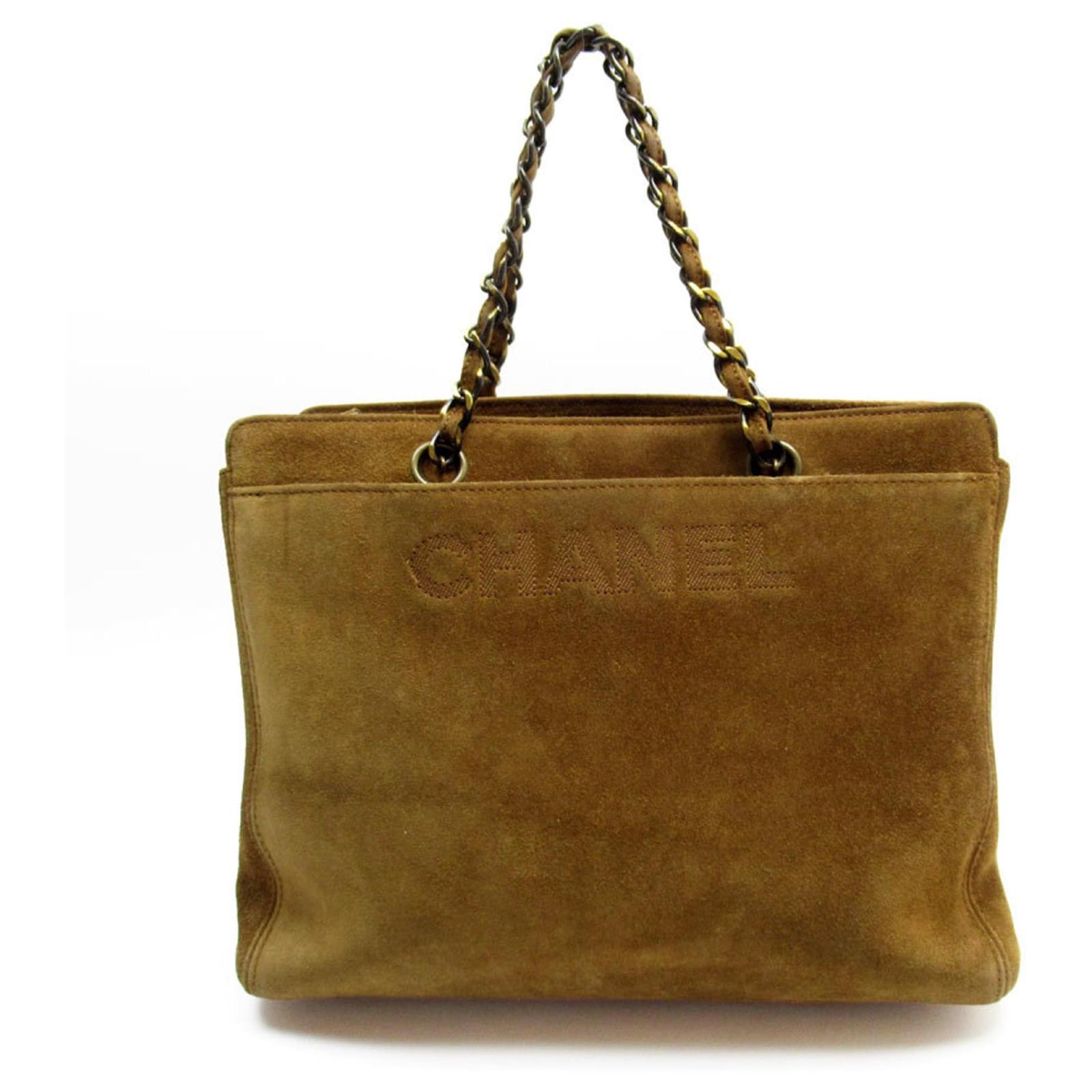 Chanel Brown Suede ref.1569272 - Joli Closet