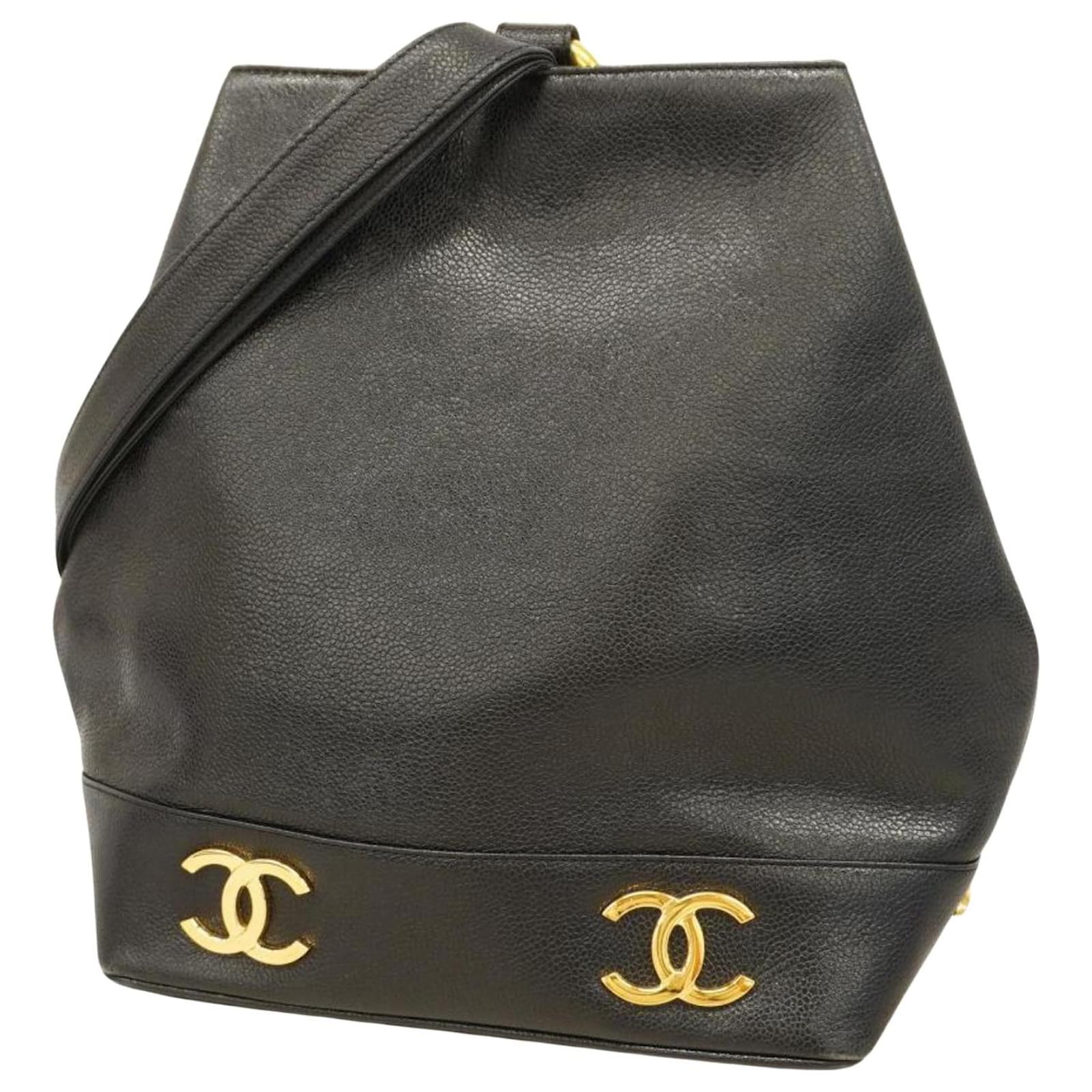 Timeless Chanel Triple coco Black Leather ref.1572462 - Joli Closet