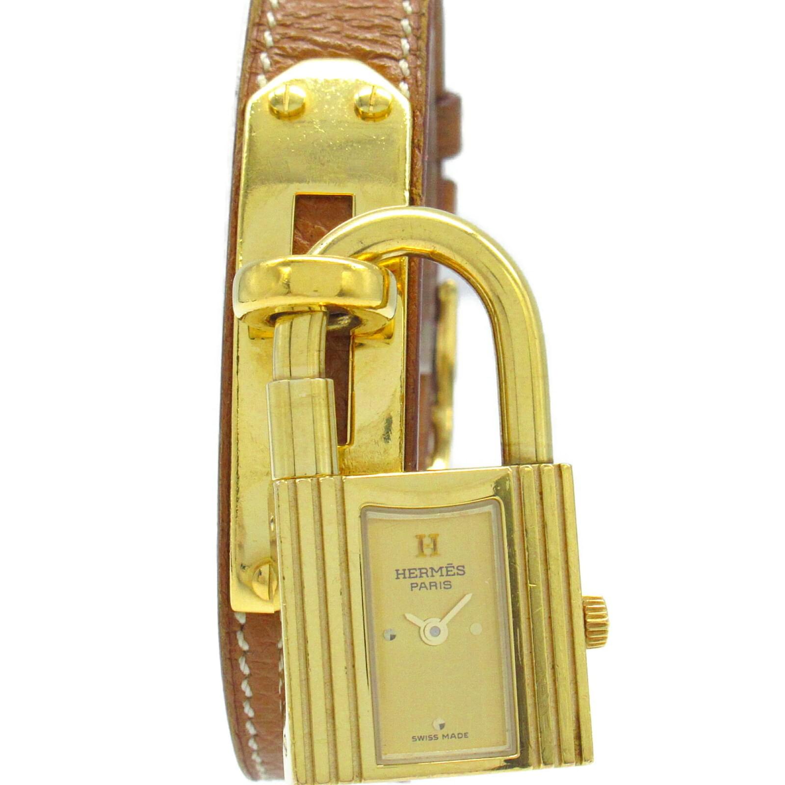 Hermès Hermes Kelly Gold Plated Wristwatch ref.1577500 - Joli Closet