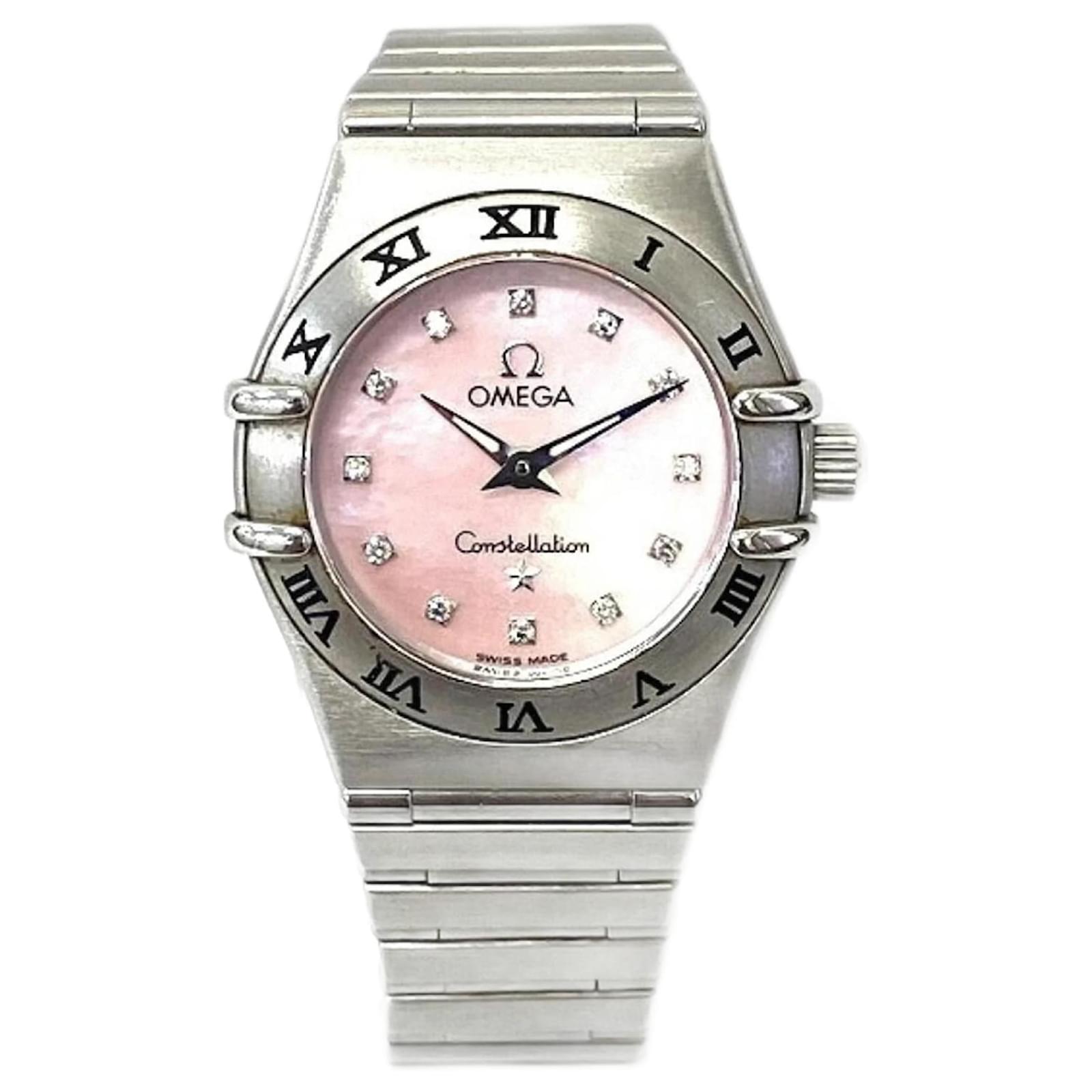 Omega Constellation 1562.67 Quartz Pink Shell Watch ref.1580056 - Joli ...