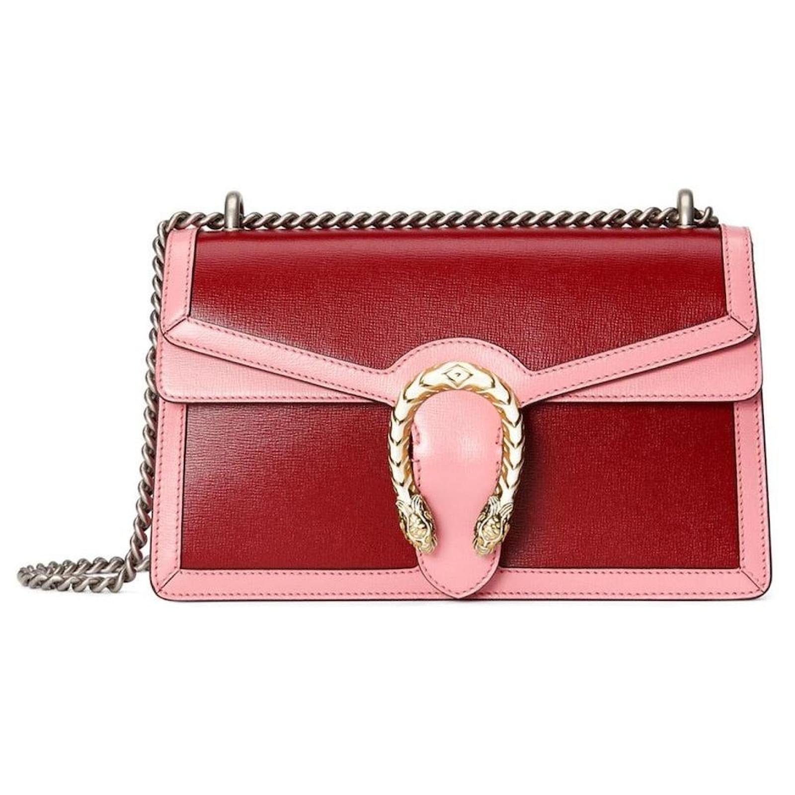 Gucci Dionysus Small Leather Bag Red ref.1580442 - Joli Closet