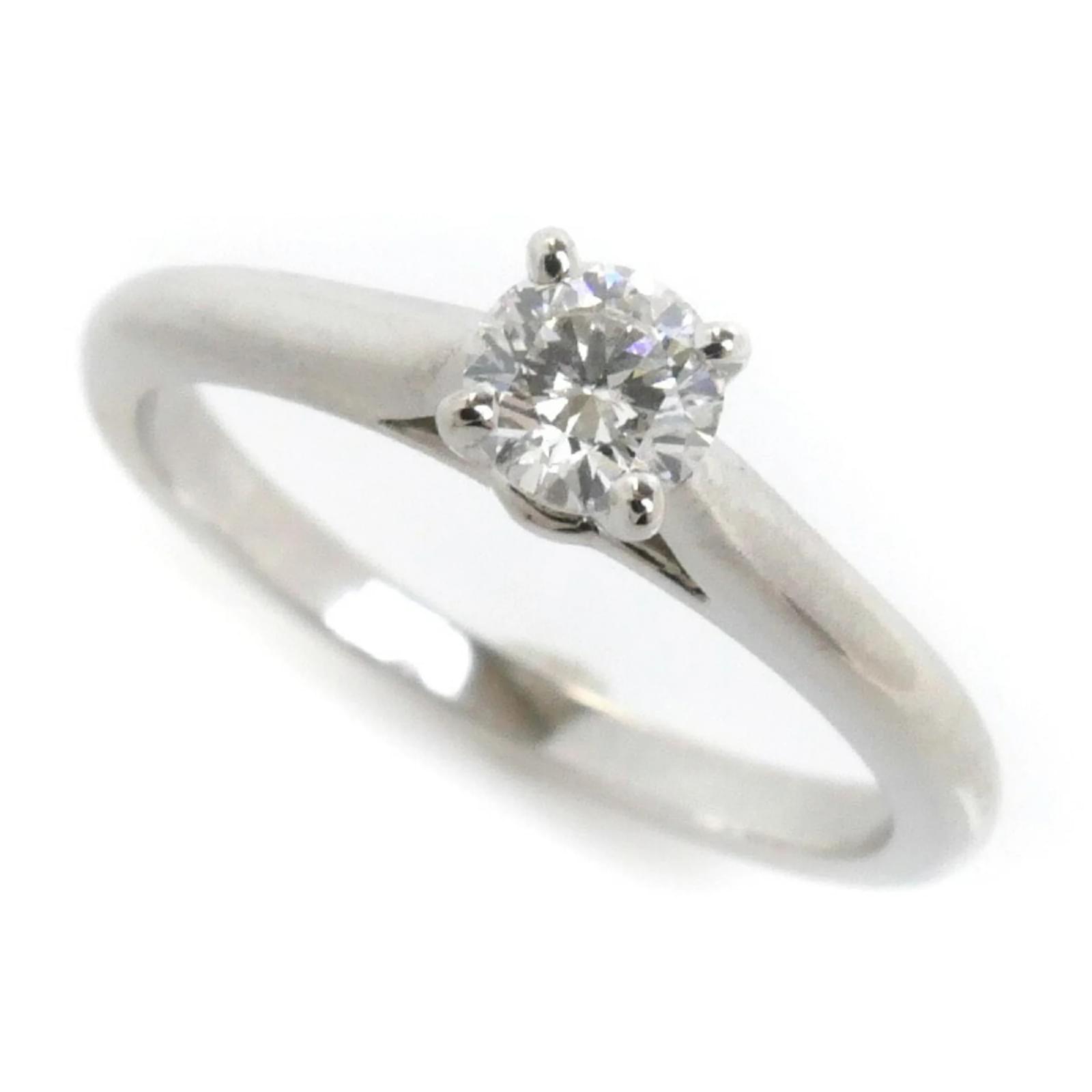 Cartier Platinum 950 Solitaire Engagement Ring ref.1584301 - Joli Closet