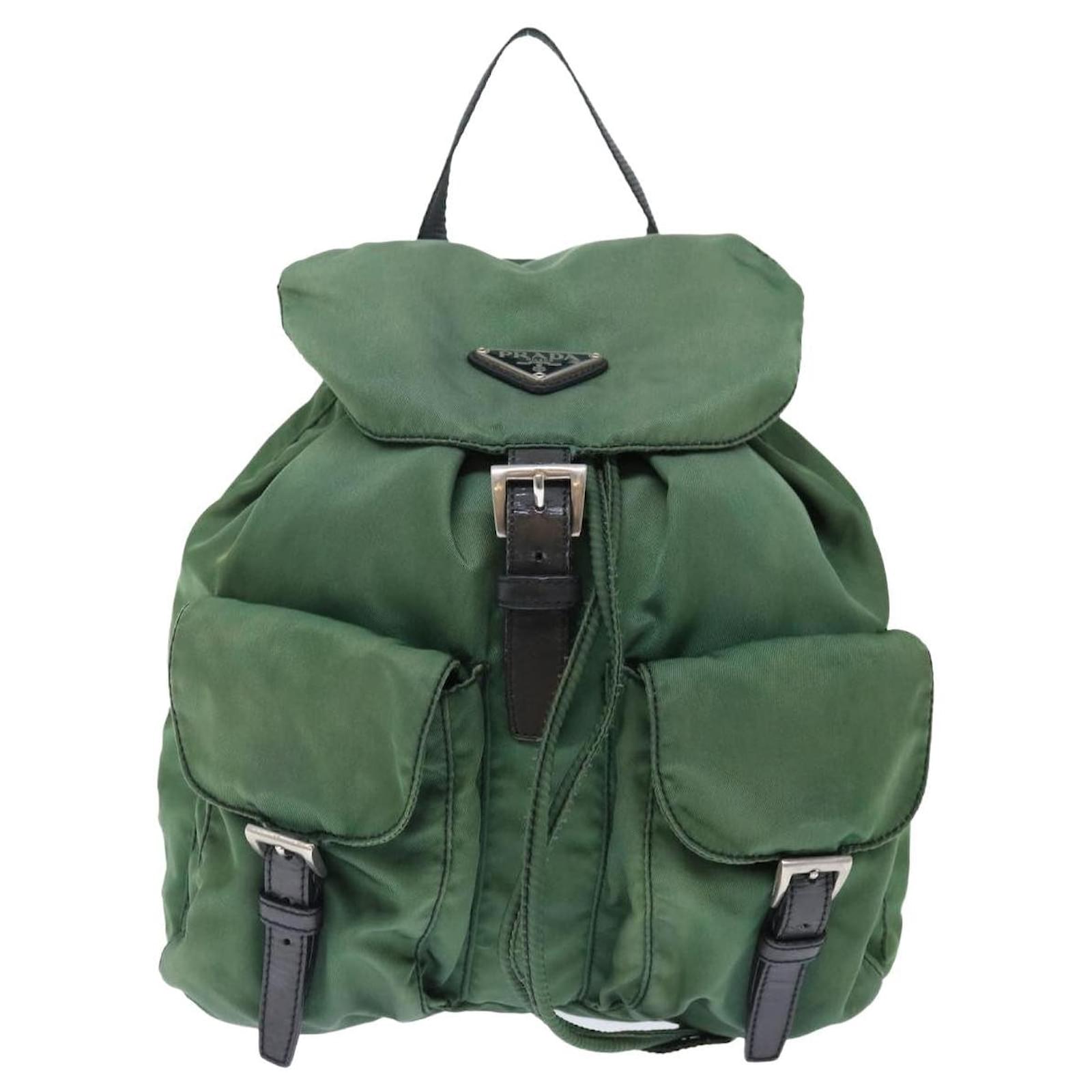 Prada Renylon Backpack Green ref.1586594 - Joli Closet