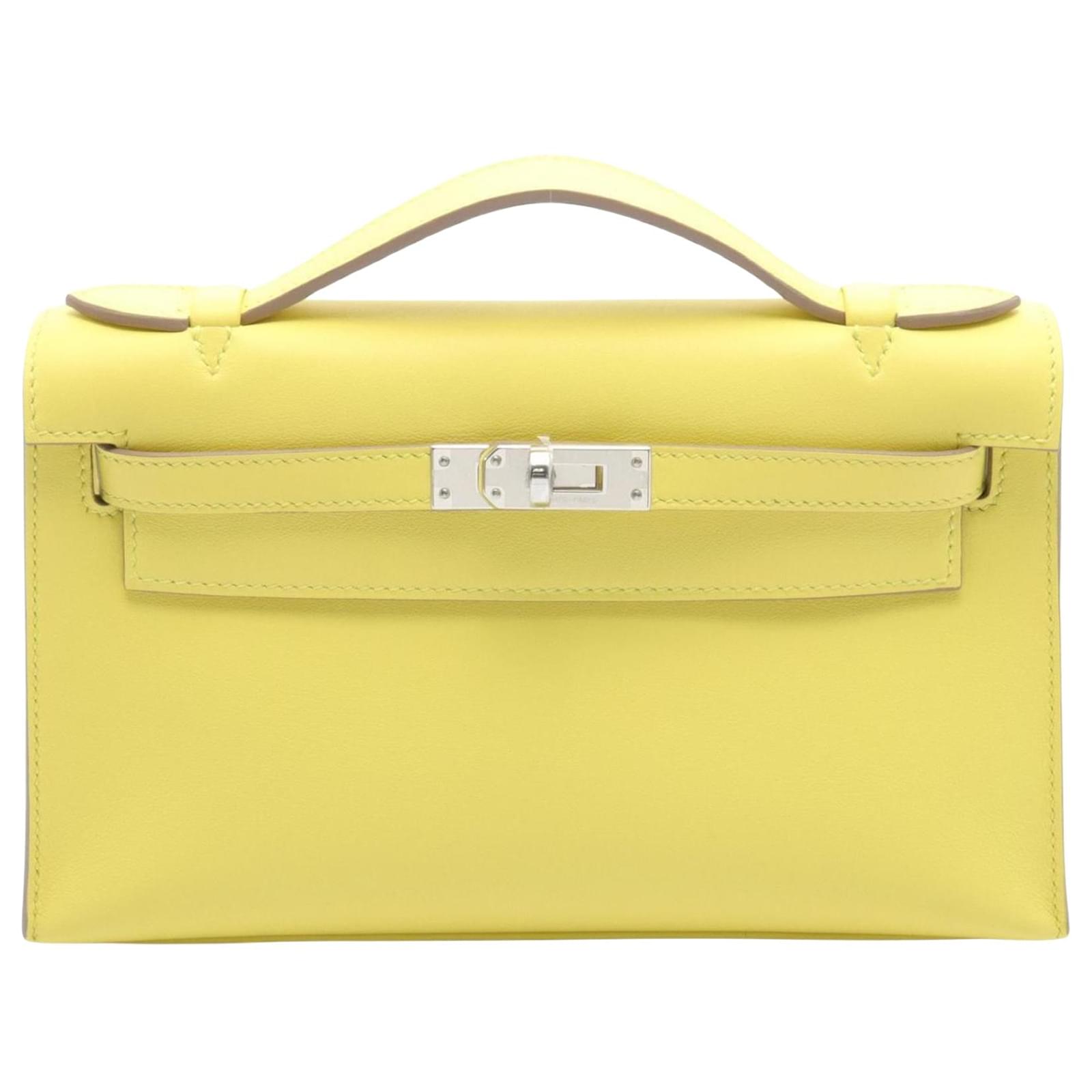 Hermès Kelly Yellow Leather ref.1591932 - Joli Closet