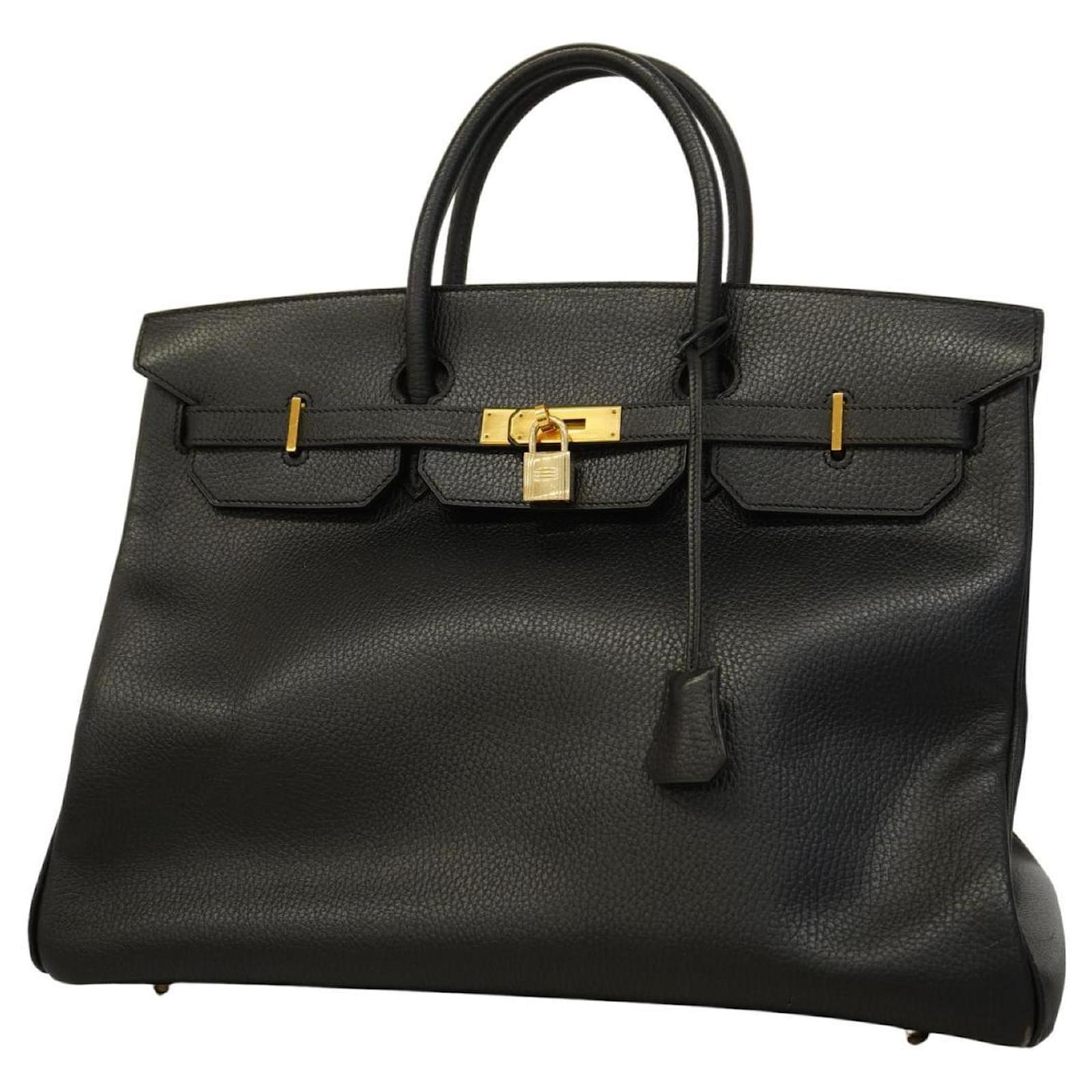 Hermès Birkin 40 Black Leather ref.1592188 - Joli Closet