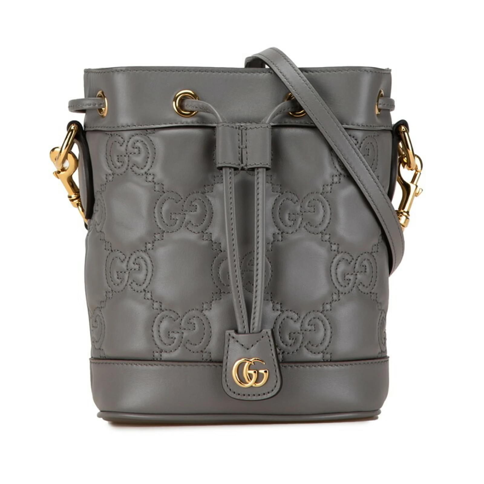 Gucci GG Matelasse Bucket Bag (Sold) - Joli Closet