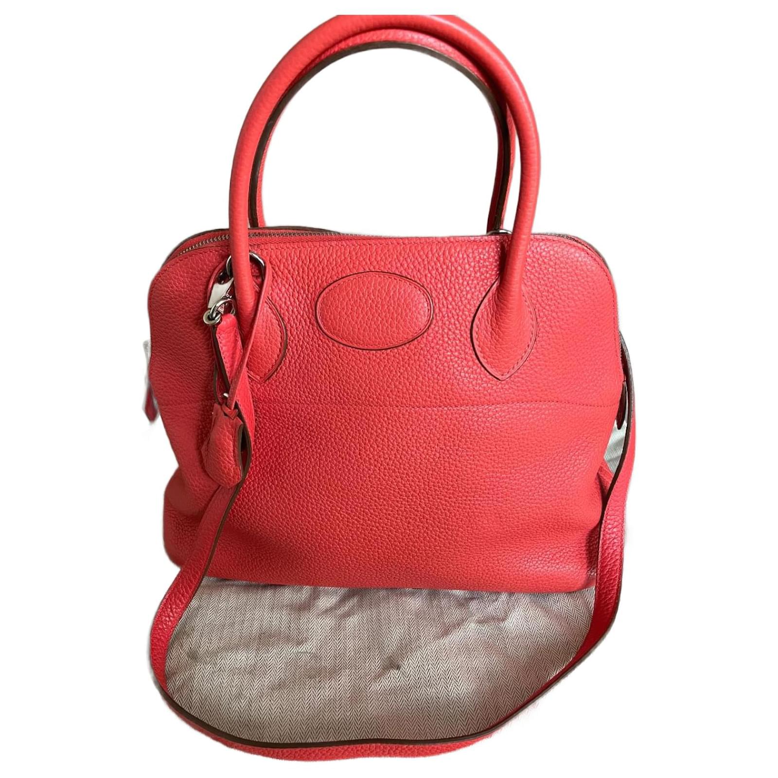 Hermès Bolide bag Pink Leather ref.1604324 - Joli Closet