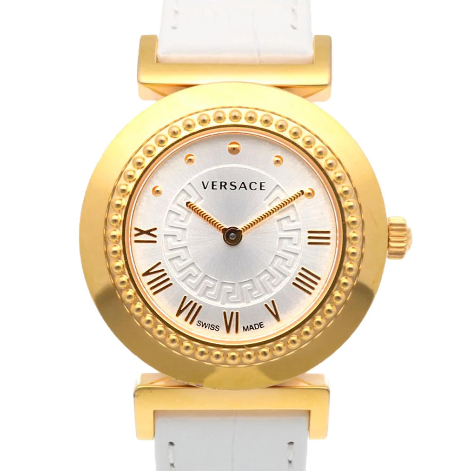Versace Vanity Watch GP P5Q Quartz Ladies Golden ref.1609016 - Joli Closet