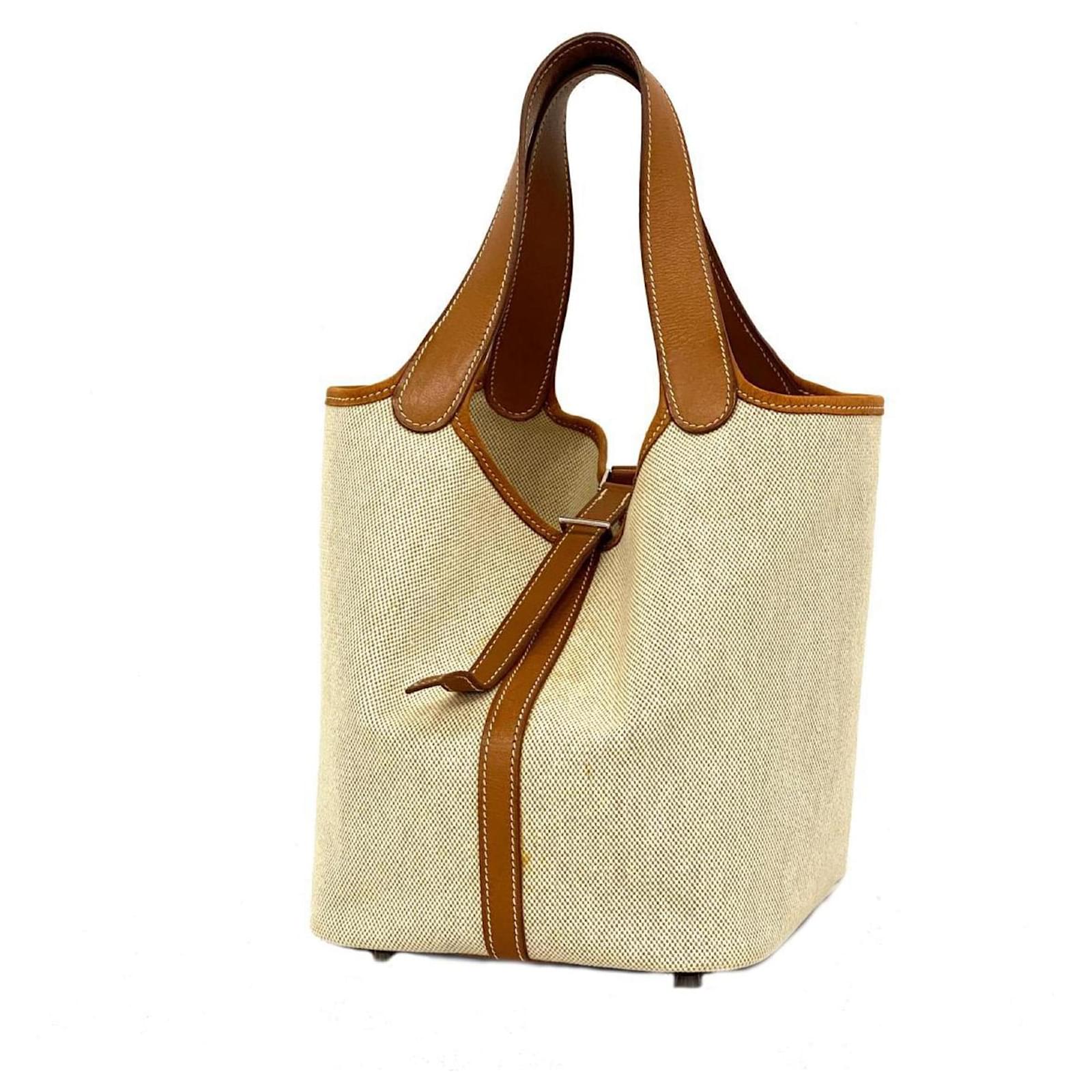 Hermès Picotin Beige Cloth ref.1610607 - Joli Closet
