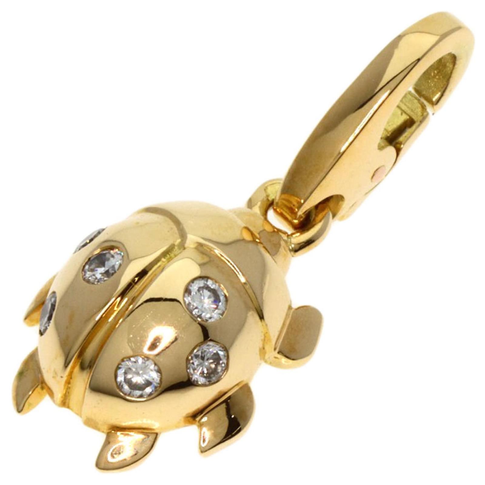 Cartier Ladybug Diamond Pendant in 18K Yellow Gold ref.1611312 - Joli ...