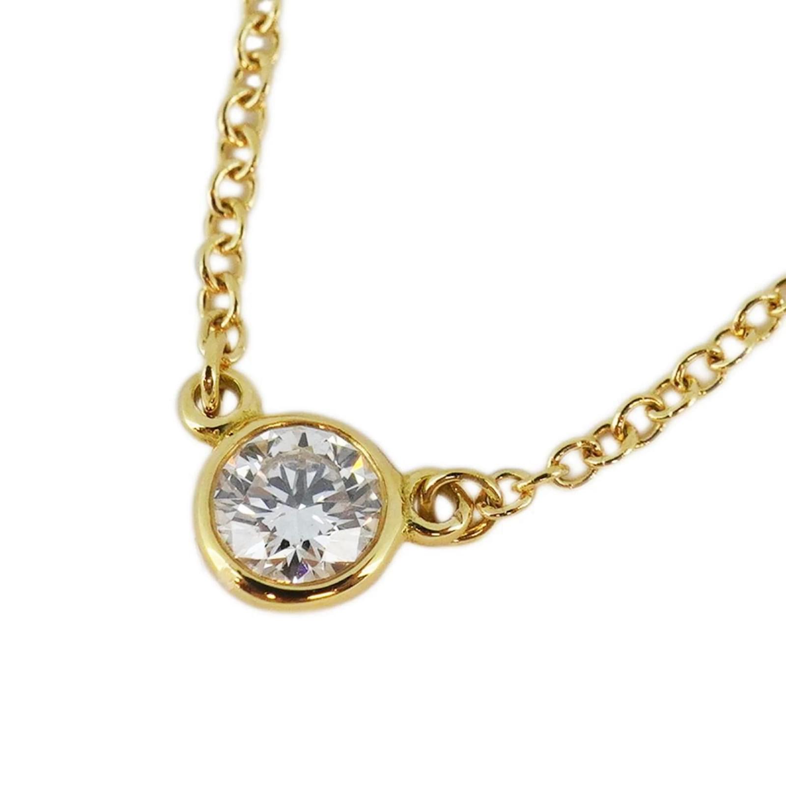Tiffany & Co Tiffany Necklace by the Yard with Diamond in 18K Yellow ...