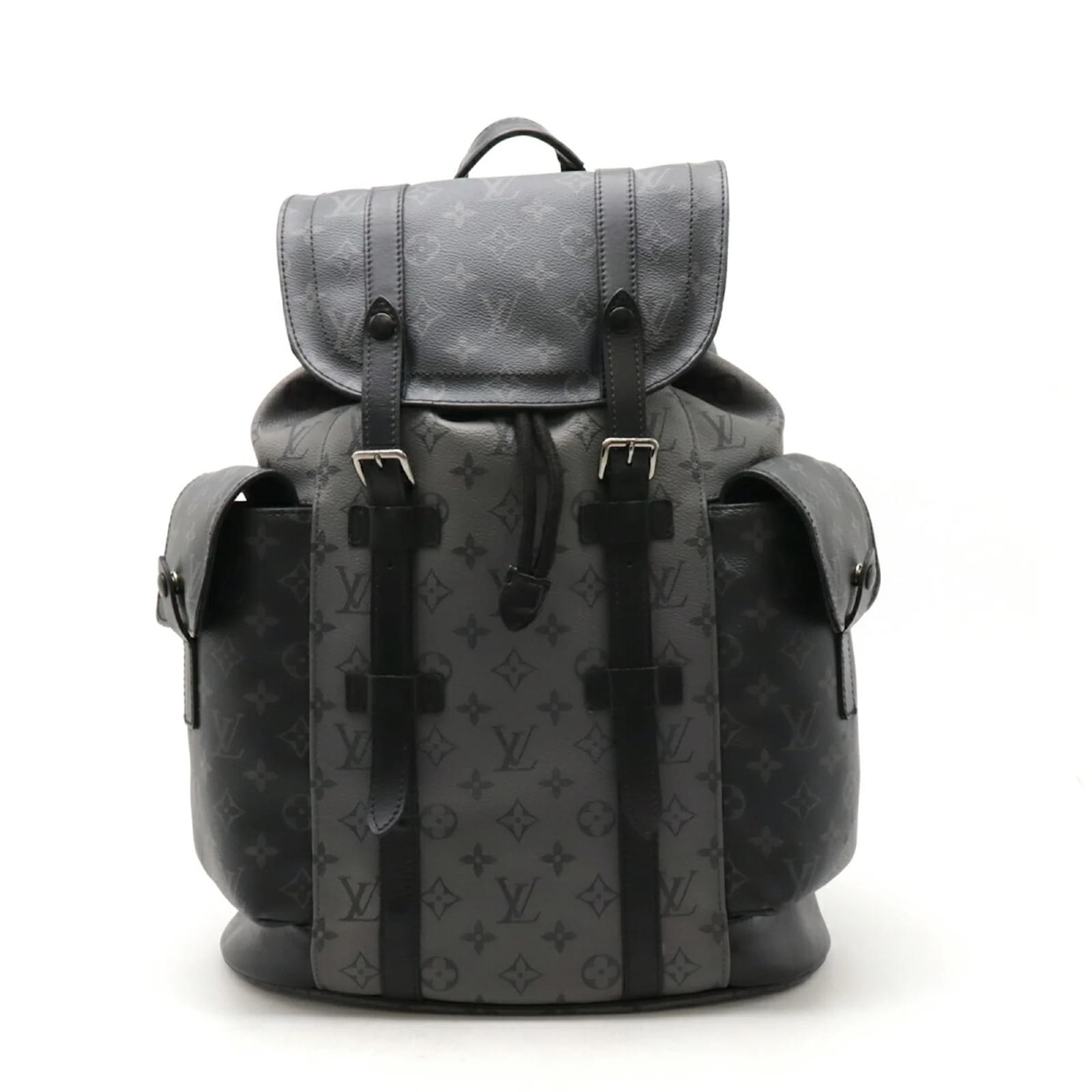Louis Vuitton Monogram Eclipse Reverse Christopher PM Backpack Black ...