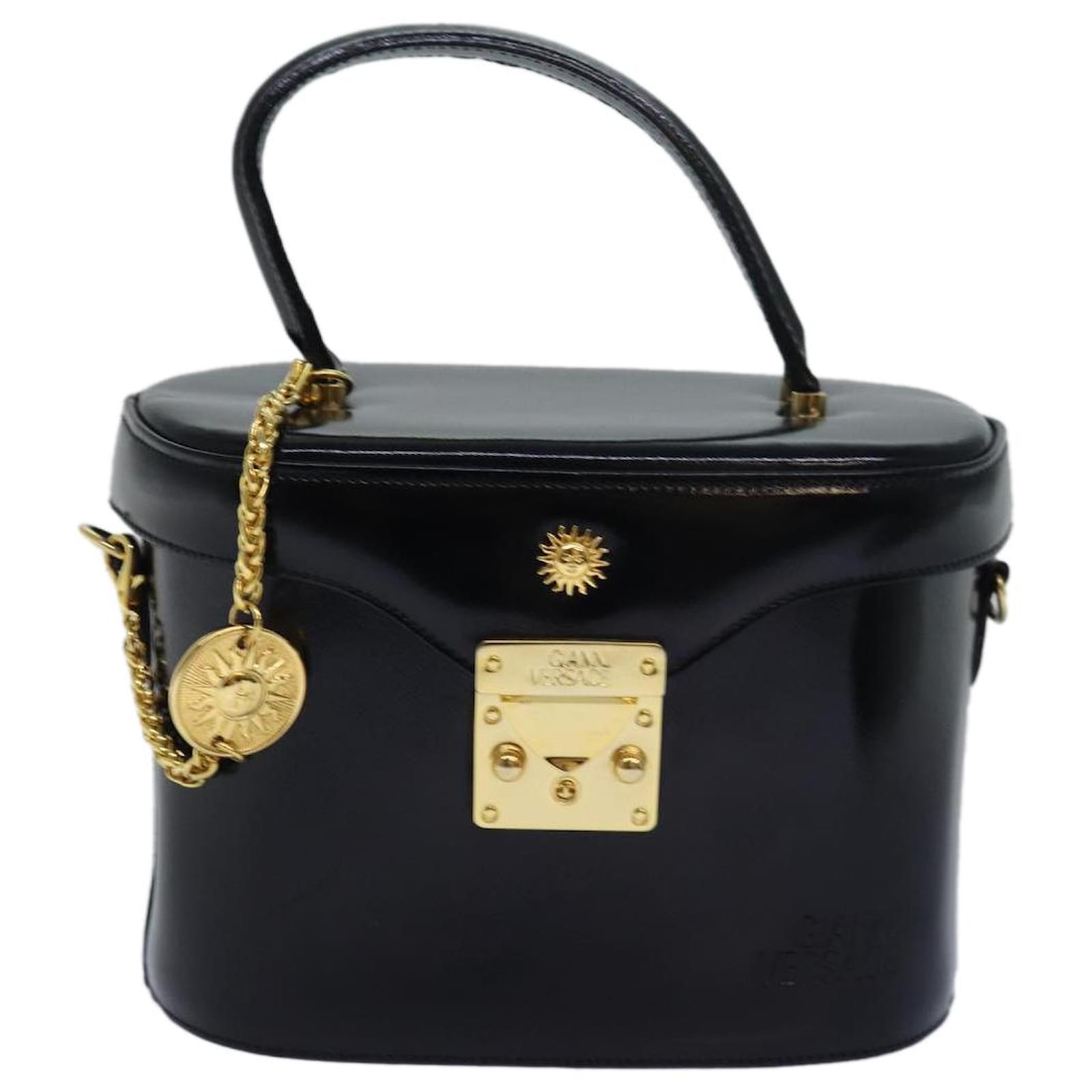 Versace Vanity Black Leather ref.1613173 - Joli Closet