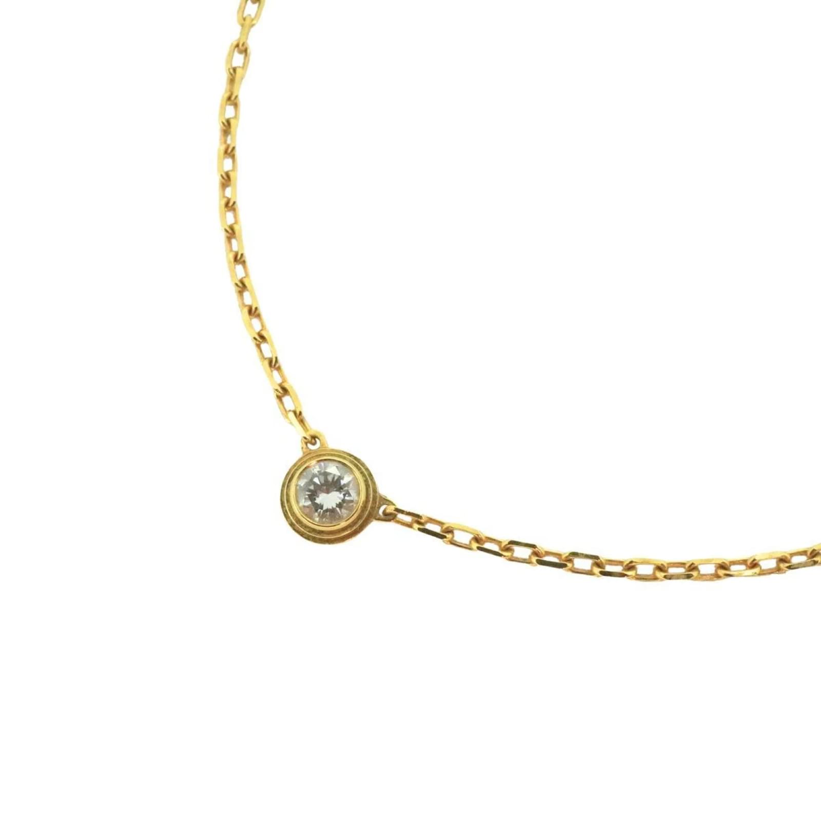 Cartier Diamant Legende SM Necklace Yellow gold ref.JC1614916 (Sold ...