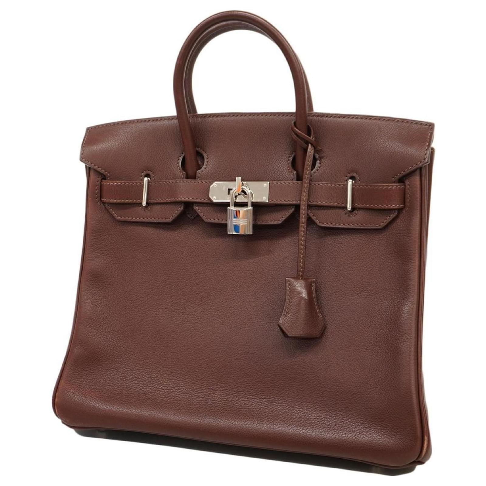 Hermès Hermes Haute Couture 28 K Handbag Brown Leather ref.1615616 ...