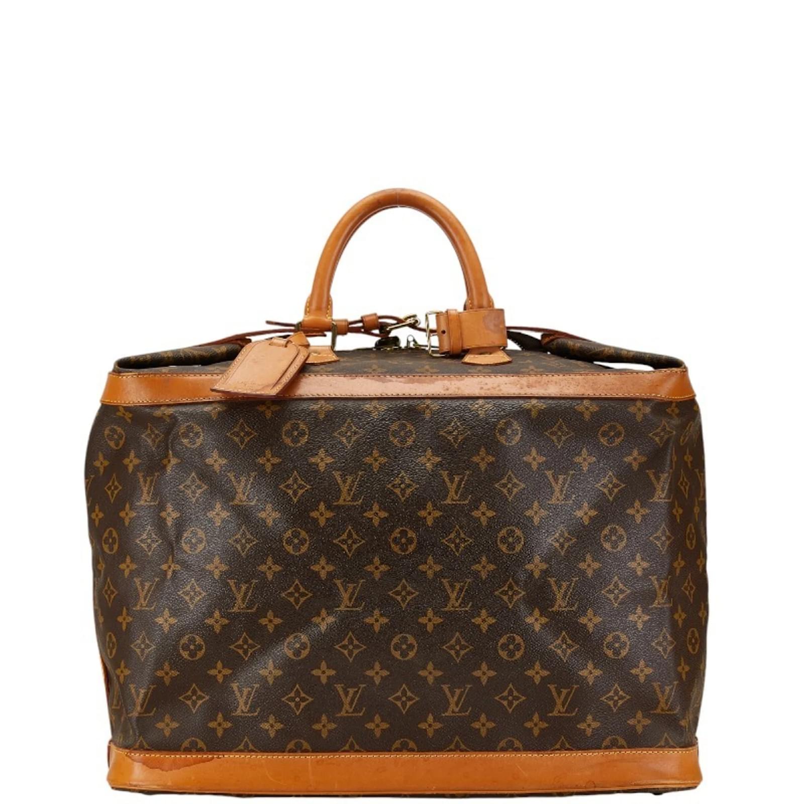 Louis Vuitton Monogram Cruiser Bag 45 Brown Leather Plastic ref.1618043 ...