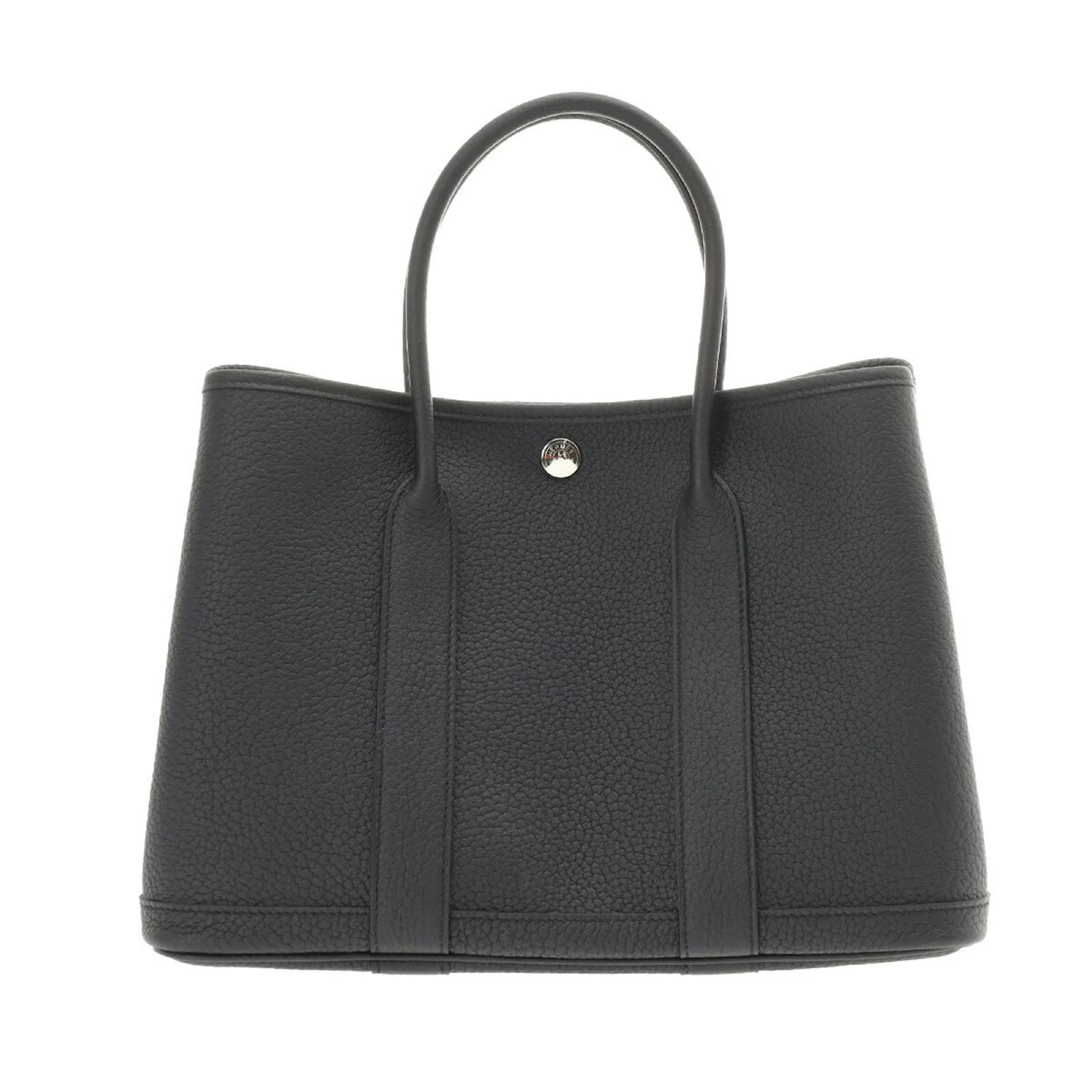 Hermès Hermes Garden TPM Black W Stamp Handbag (Sold) - Joli Closet