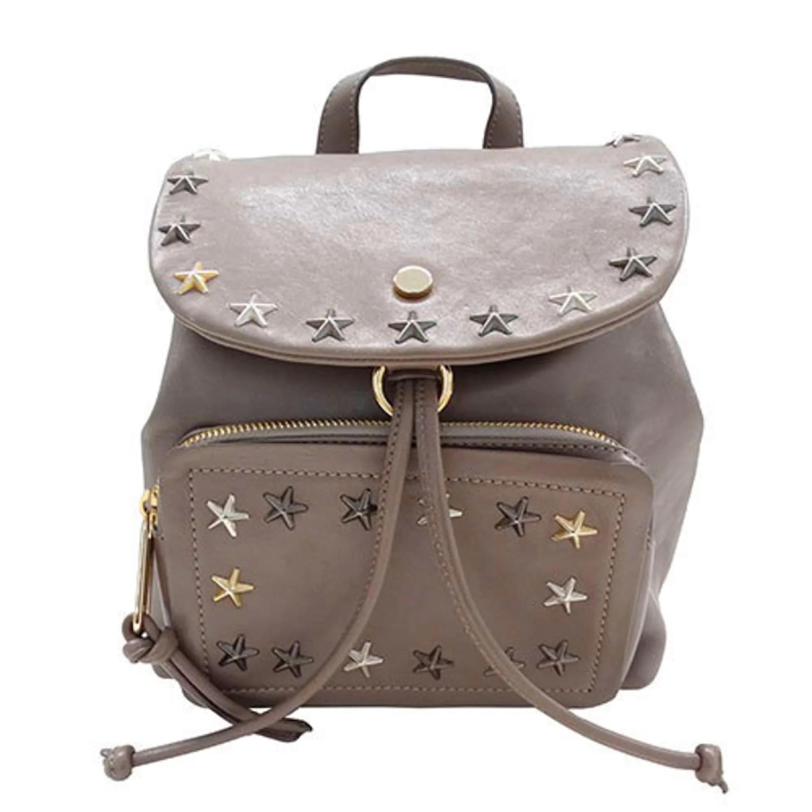 Jimmy Choo Suki Shoulder Bag Grey Leather ref.1619258 - Joli Closet