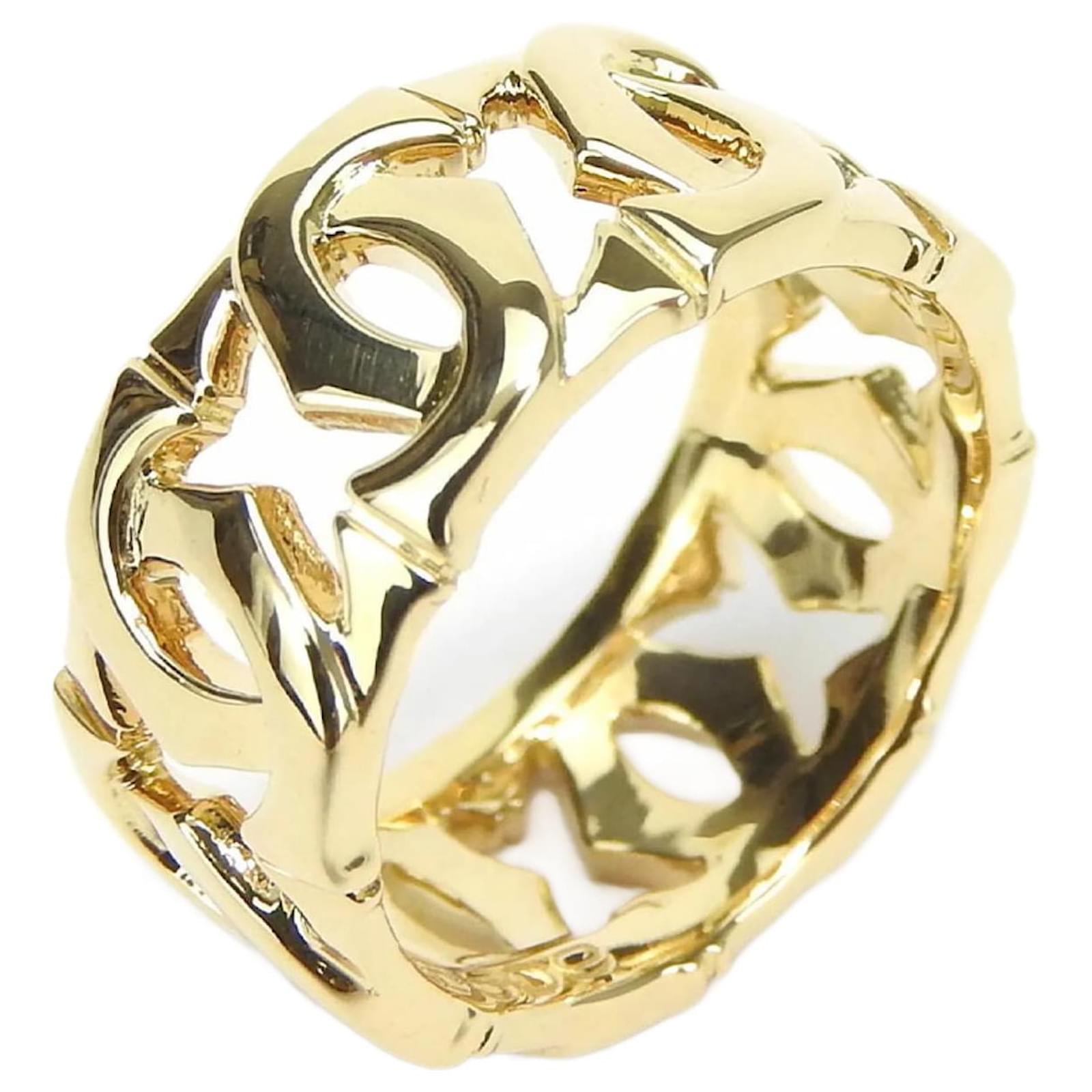 Cartier Entrelacé Band Ring Golden Yellow gold ref.1621599 - Joli Closet