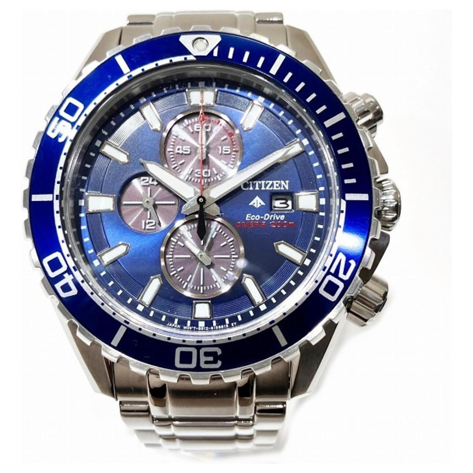 Citizens of Humanity Citizen Promaster Marine Chrono Eco-Drive Solar ...