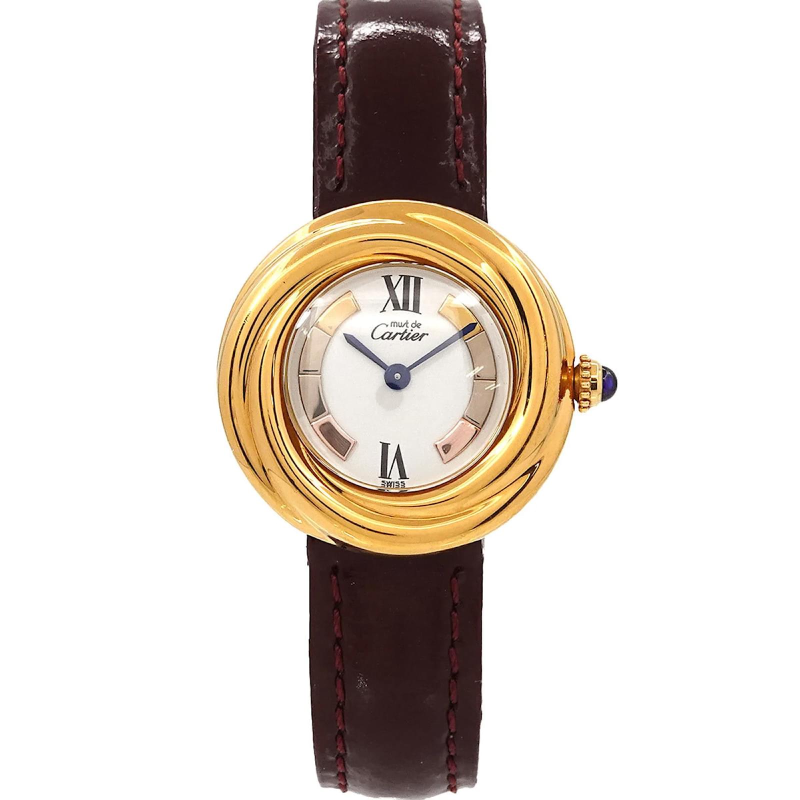 Cartier Must Trinity Vermeil Women's Watch ref.1625078 - Joli Closet