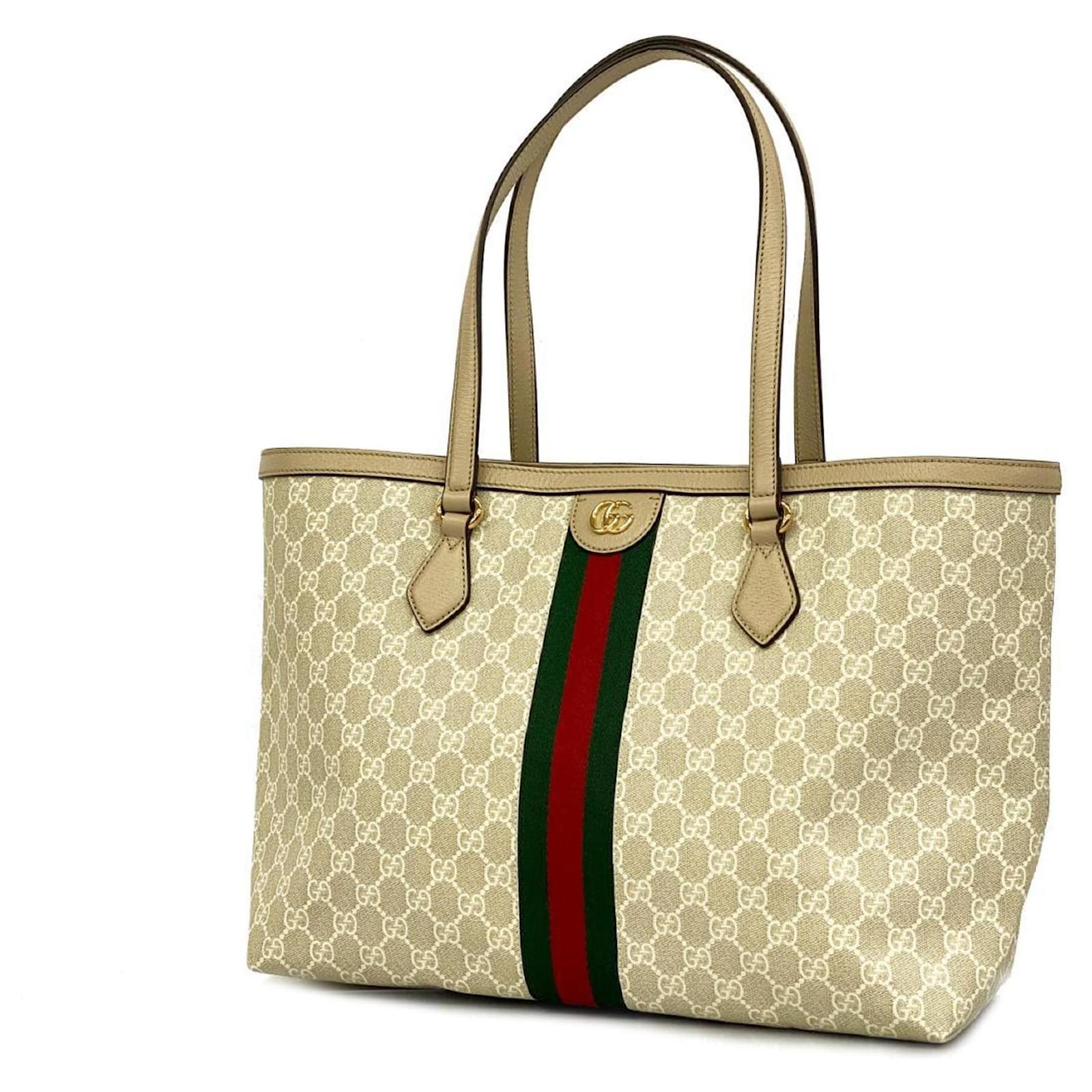 Gucci Ophidia Beige Tote Bag Plastic ref.1626994 - Joli Closet