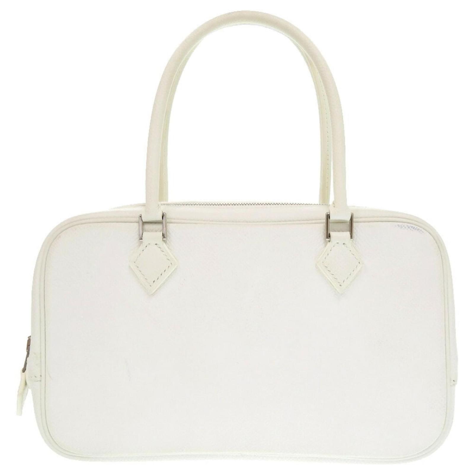 Hermès Plume White Leather ref.1627233 - Joli Closet