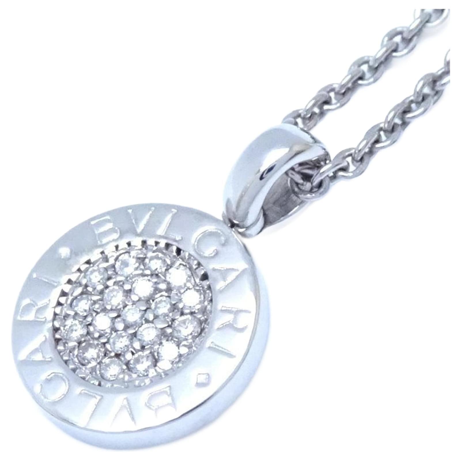 Bulgari Bvlgari Diamant Halskette aus 18K WeiBgold ref.1630213 Joli Closet