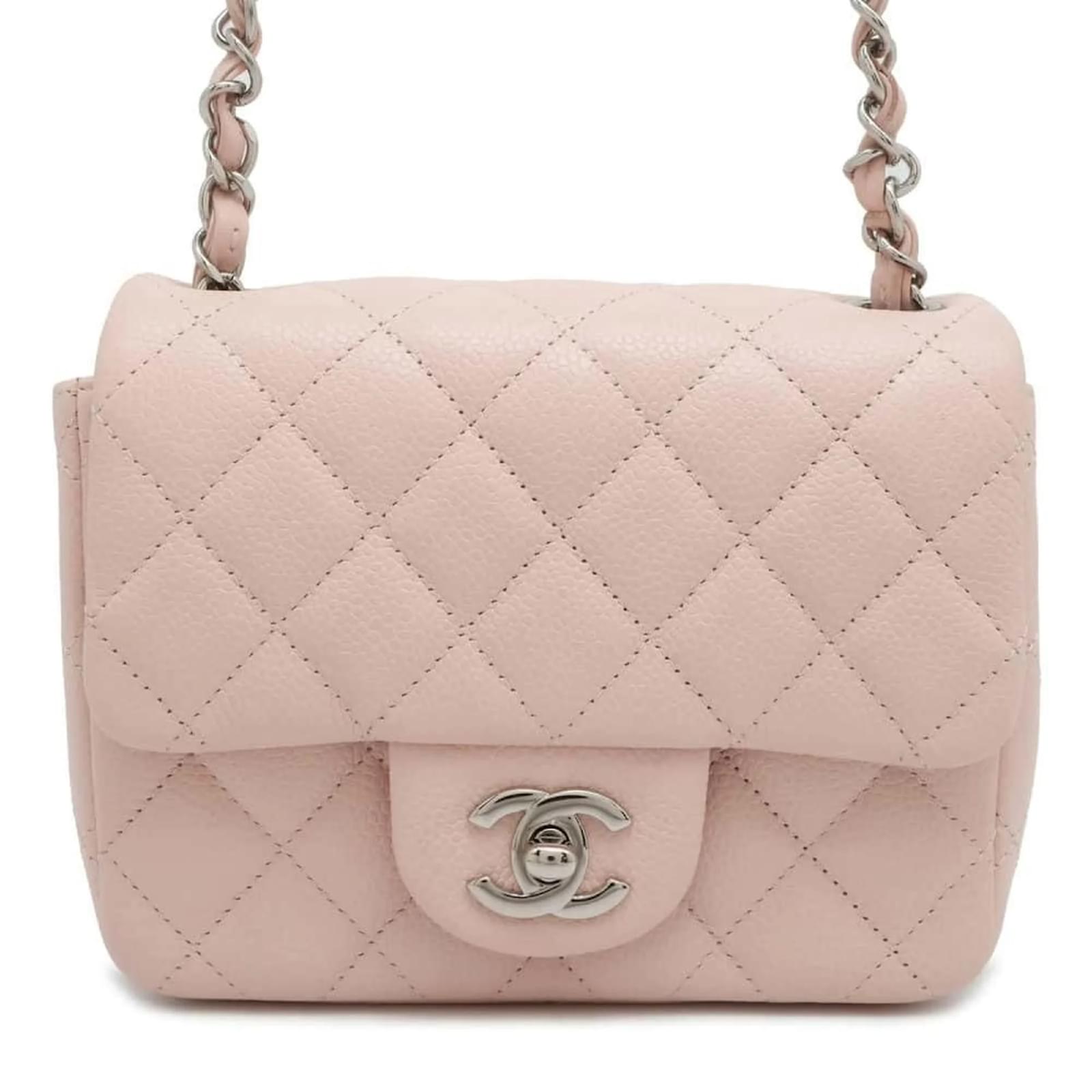 Chanel Baby Pink Caviar Leather Shoulder Bag ref.1630323 - Joli Closet