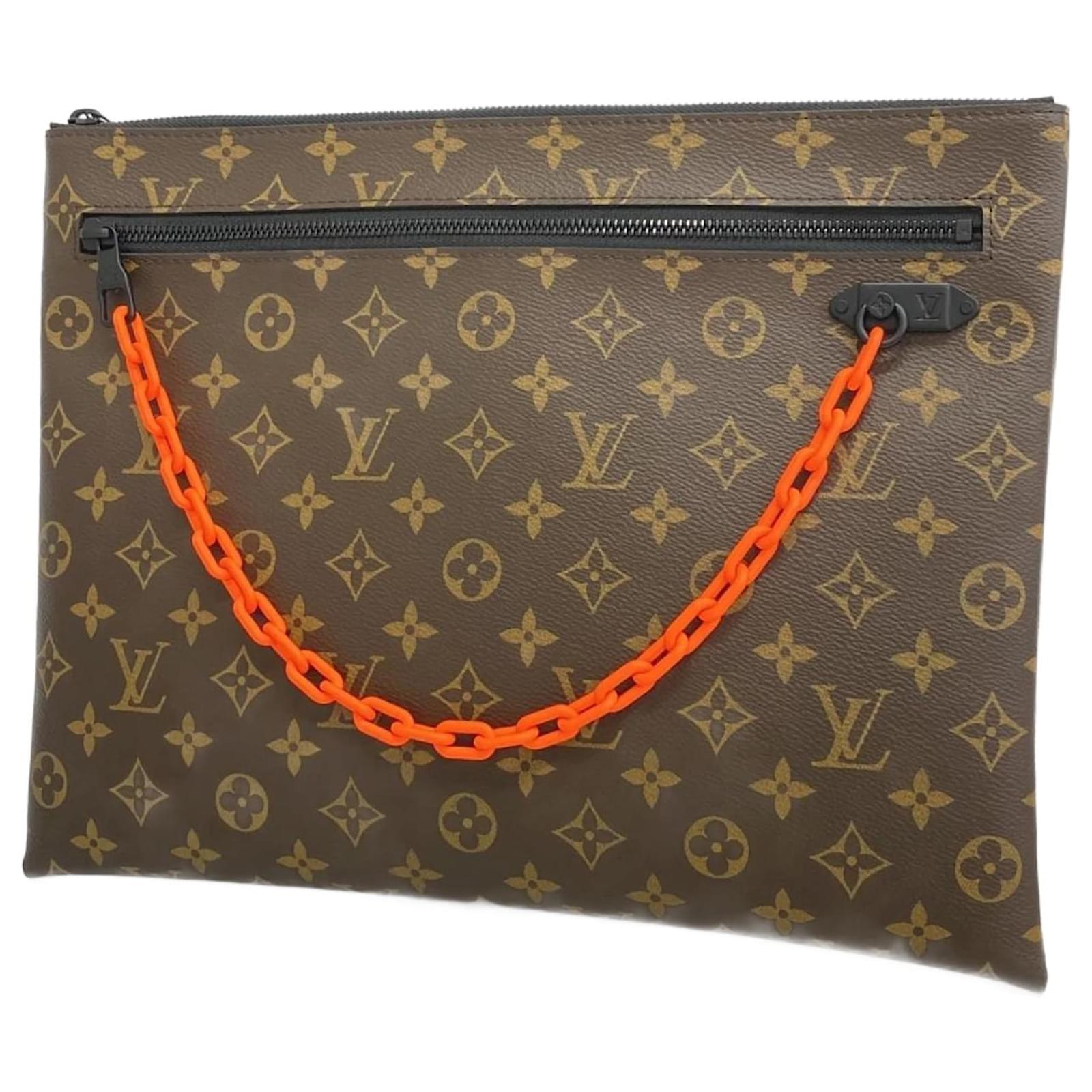 Louis Vuitton Clutch Bag Monogram Solar Ray Brown ref.1631444 - Joli Closet