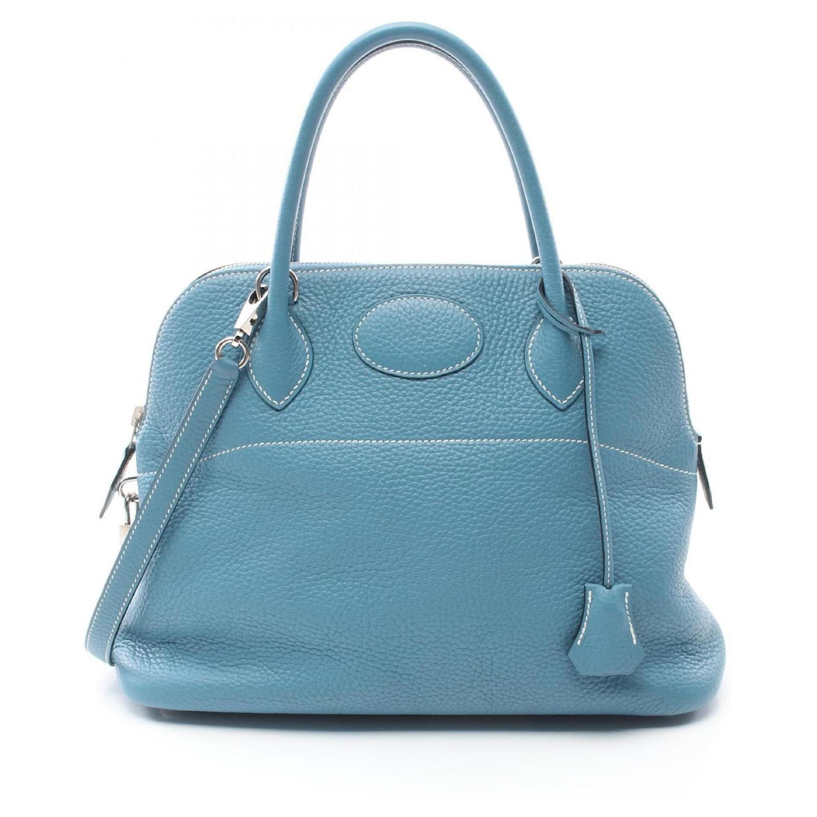 Hermès Hermes Bolide 31 Handbag in Blue (Sold) - Joli Closet