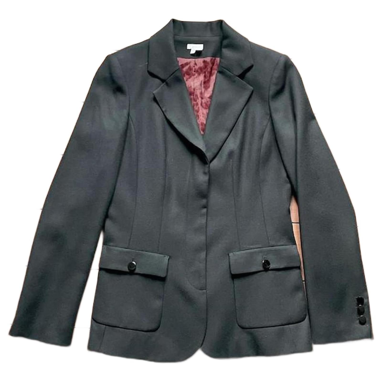 Cartier Jackets Black Polyester Wool ref.1634373 - Joli Closet