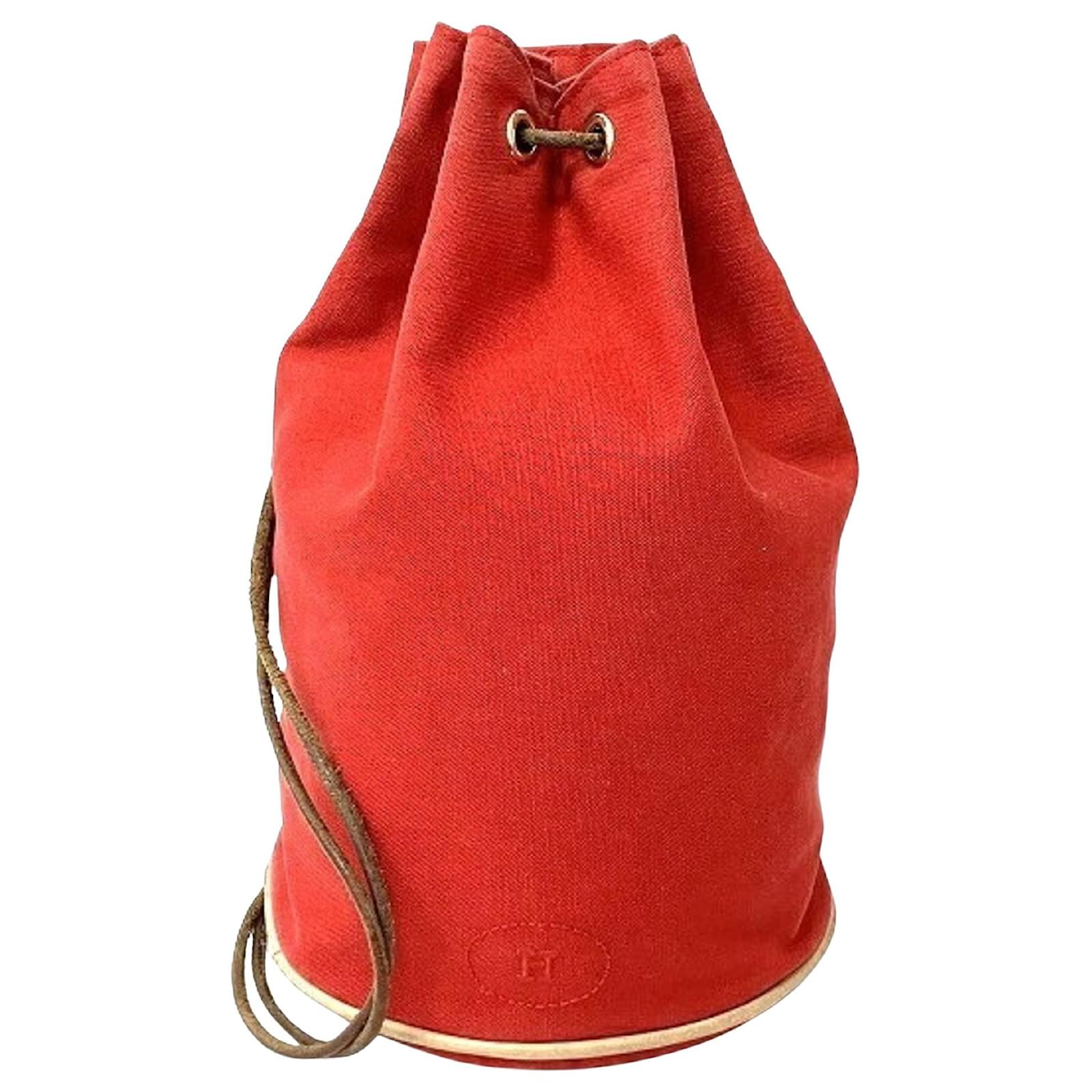Hermès Polochon mimil Red Cloth ref.1634636 - Joli Closet