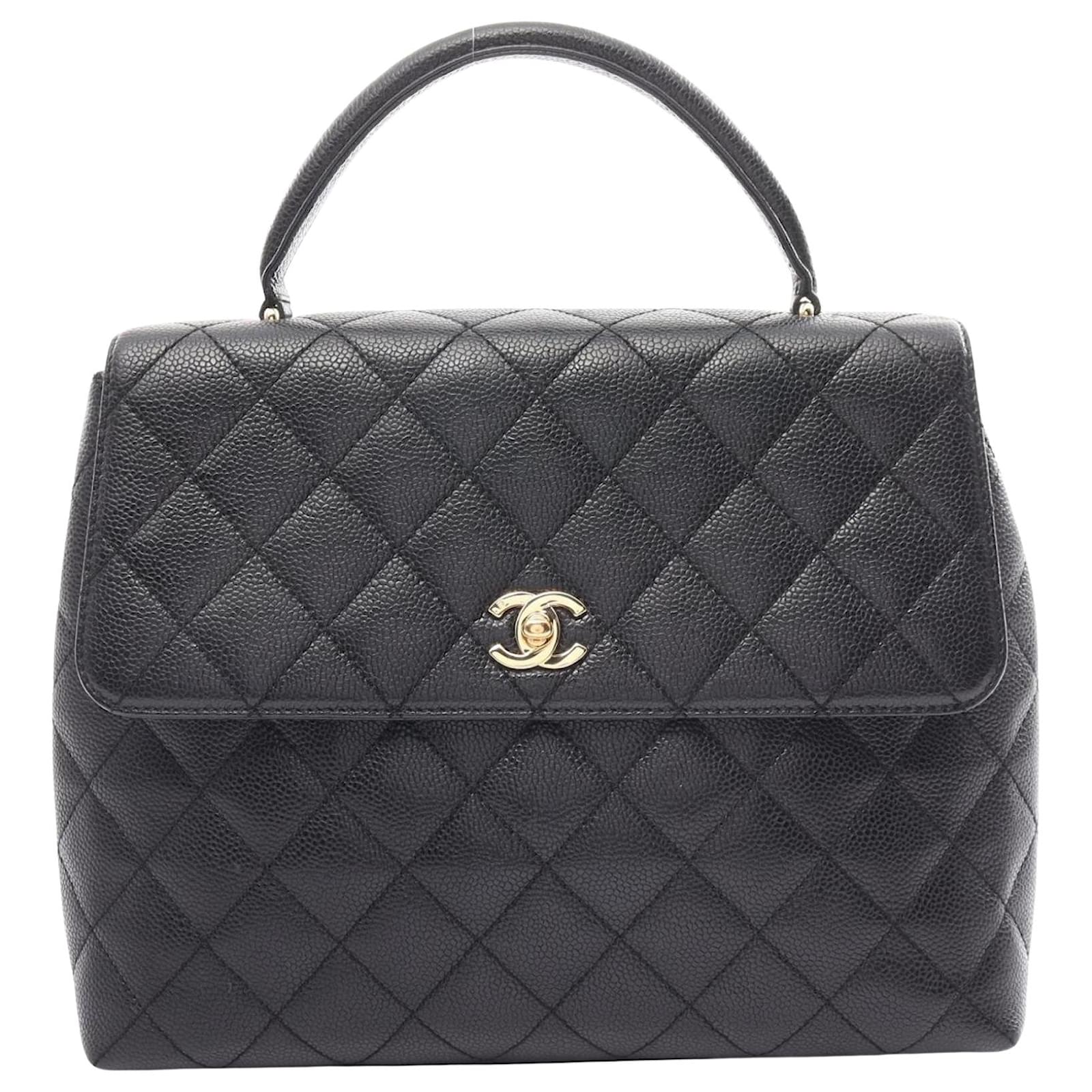 Chanel Coco Handle Black Leather ref.1635864 - Joli Closet