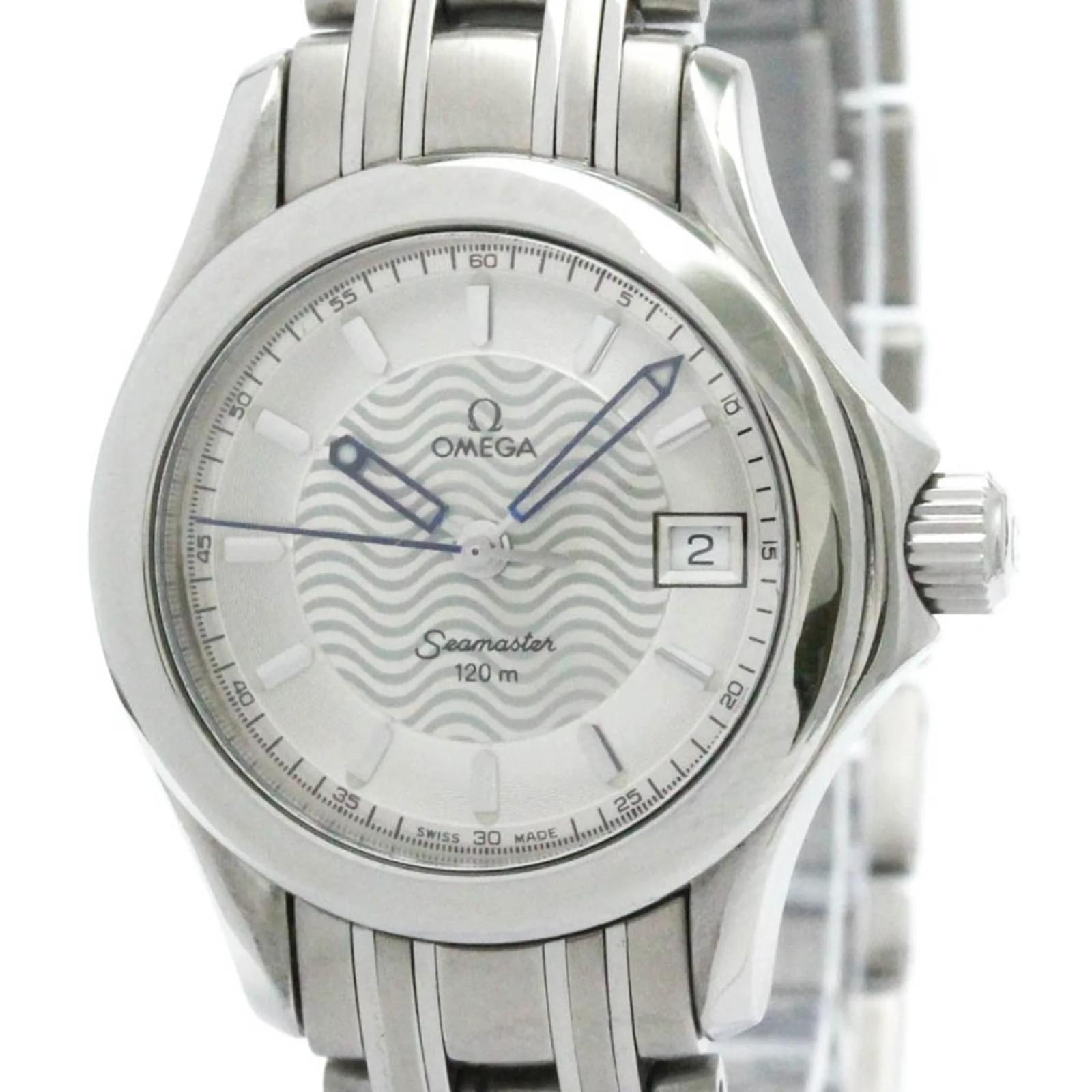 Omega Seamaster 120M Steel Quartz Ladies Watch ref.1640506 - Joli Closet