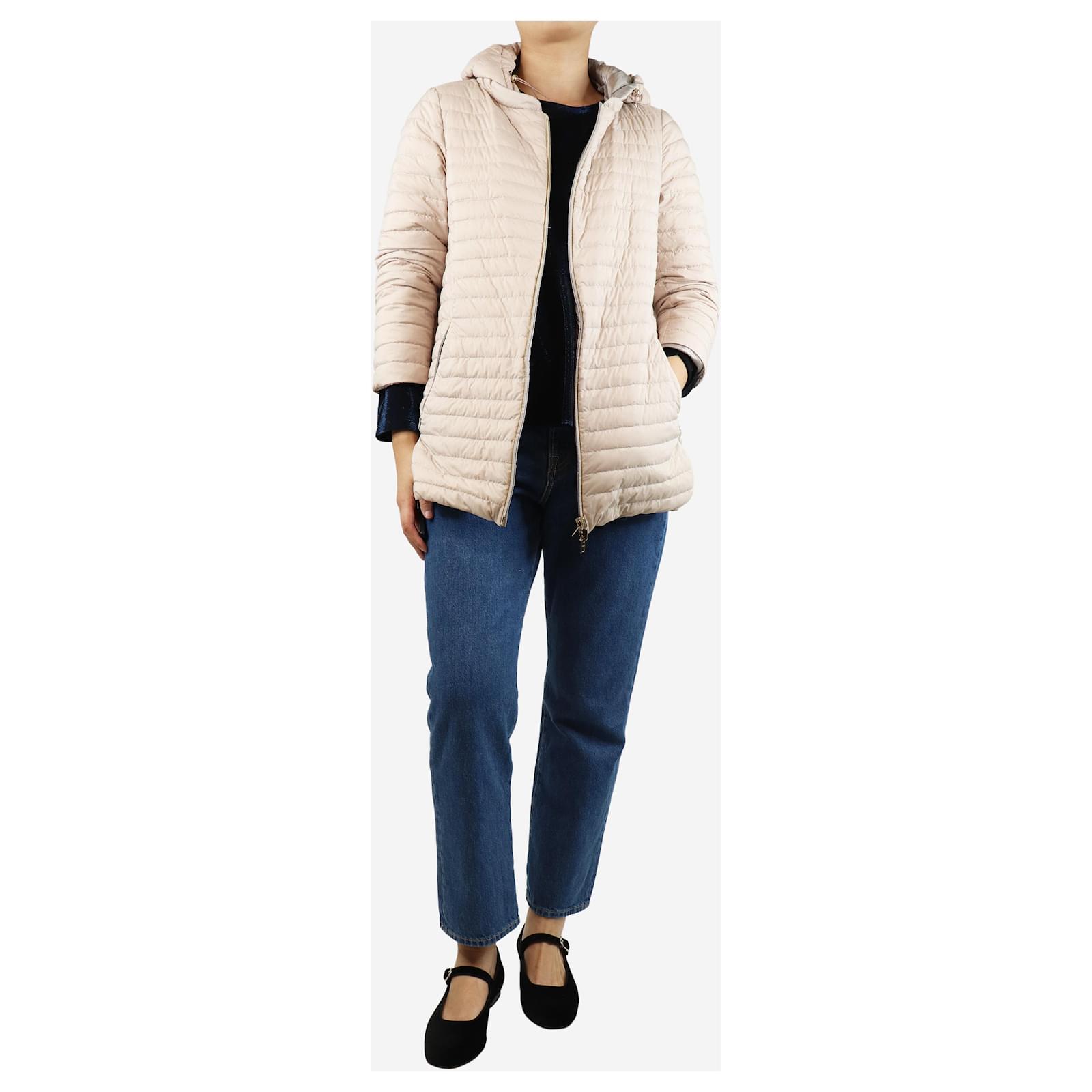 Herno Neutral lightweight puffer jacket - size UK 12 Polyamide ref ...