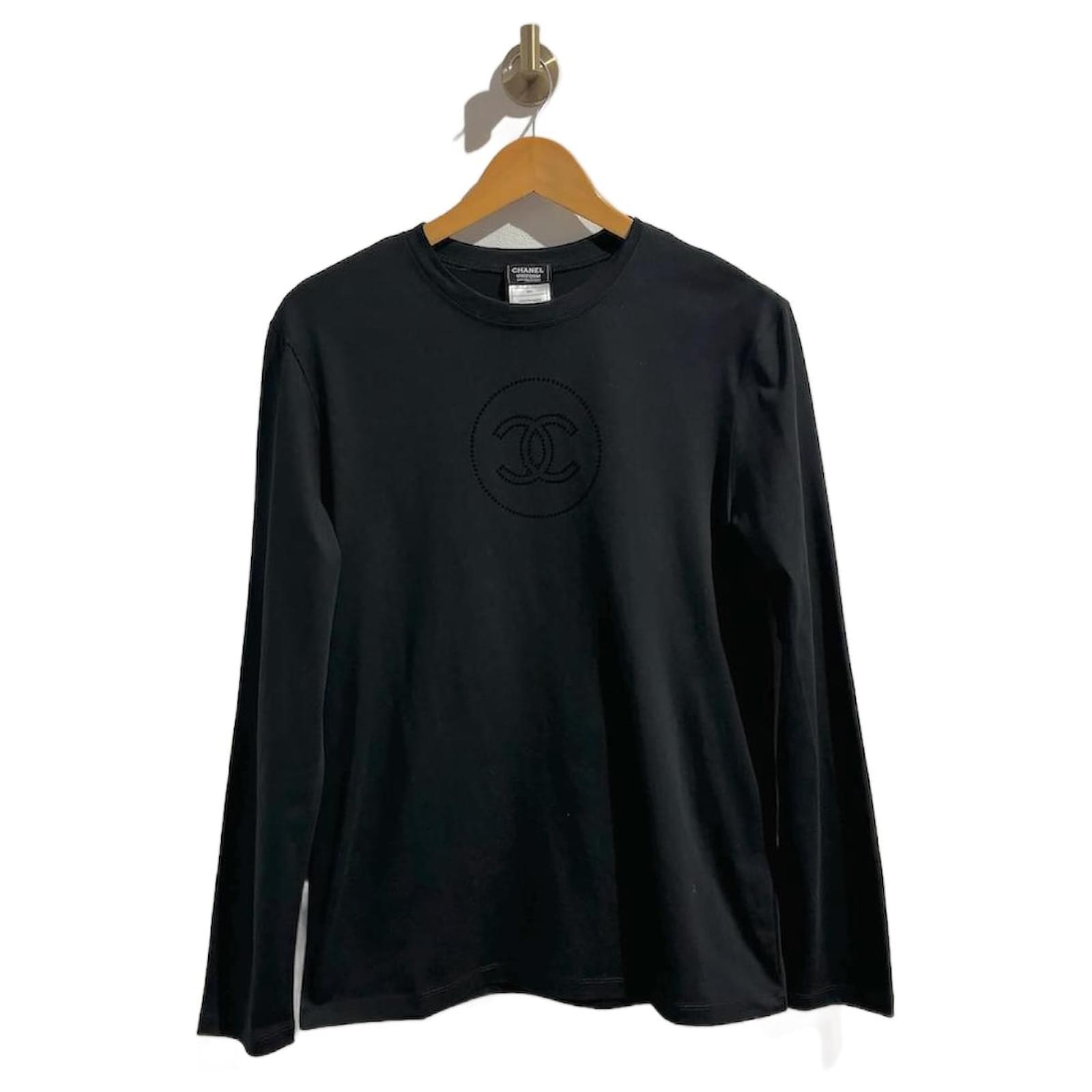 CHANEL Tops T.International S Cotton Black ref.1669180 - Joli Closet