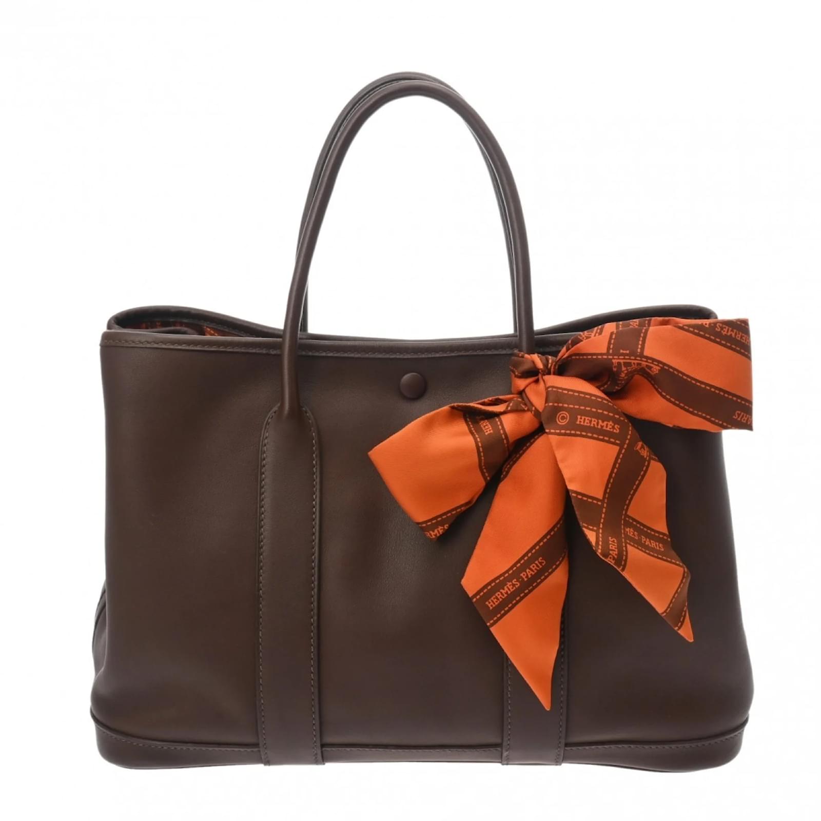 Hermès Hermes Garden Twilly TPM Handbag Brown Leather ref.1671433 ...