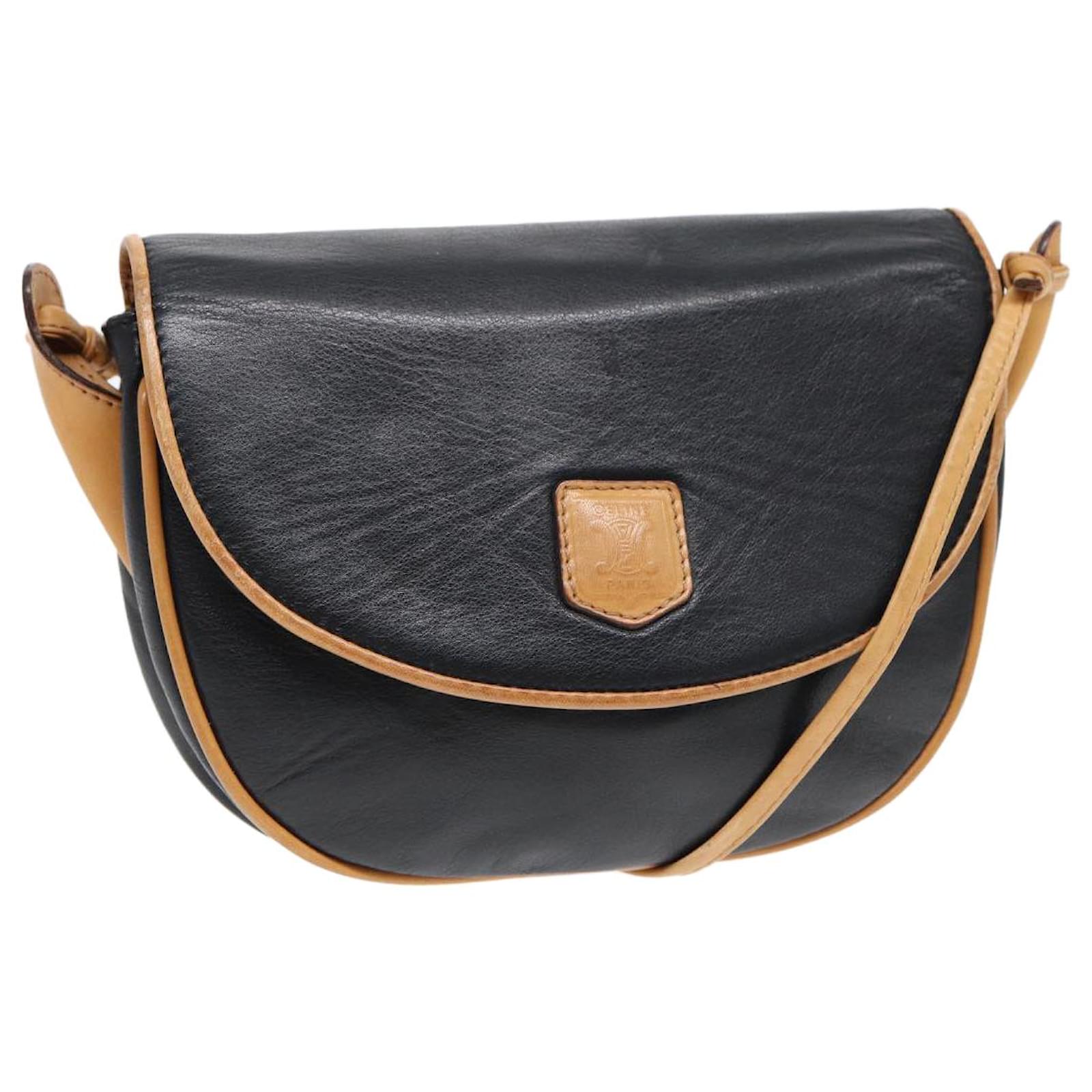 Céline Black Leather ref.1677652 - Joli Closet