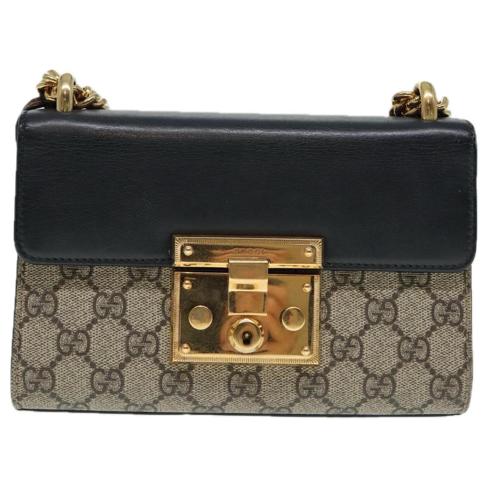 Gucci Padlock Beige Cloth ref.JC1677666 (Sold) - Joli Closet